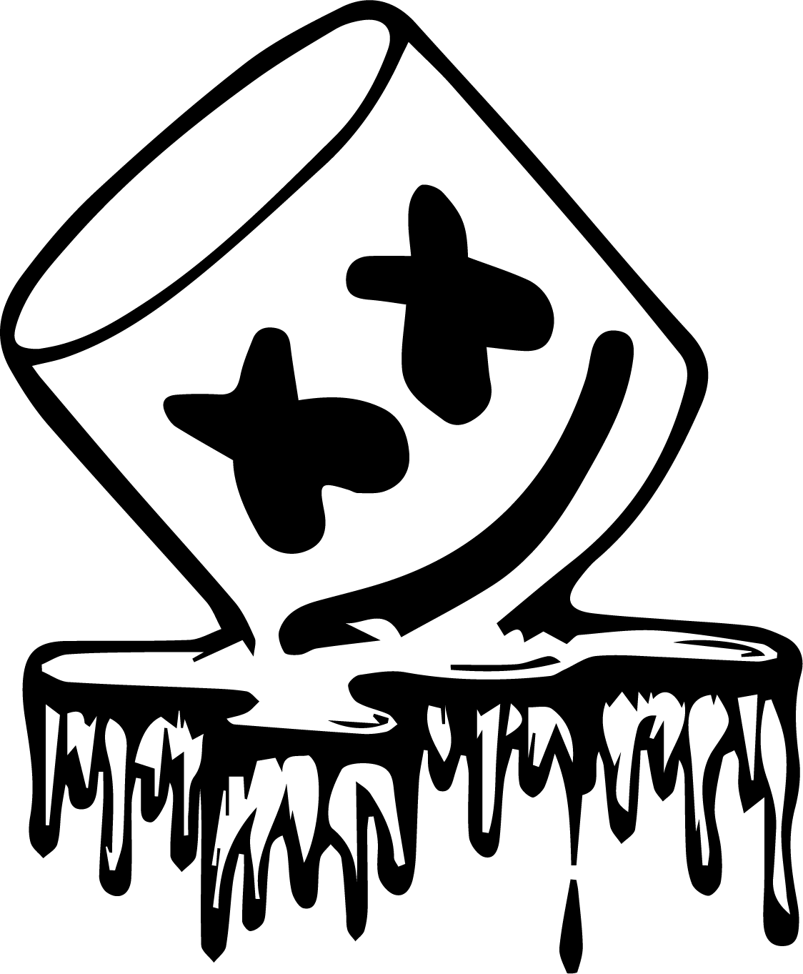 Marshmello svg, dj marshmello svg, Marshmello logo svg, Mars - Inspire ...