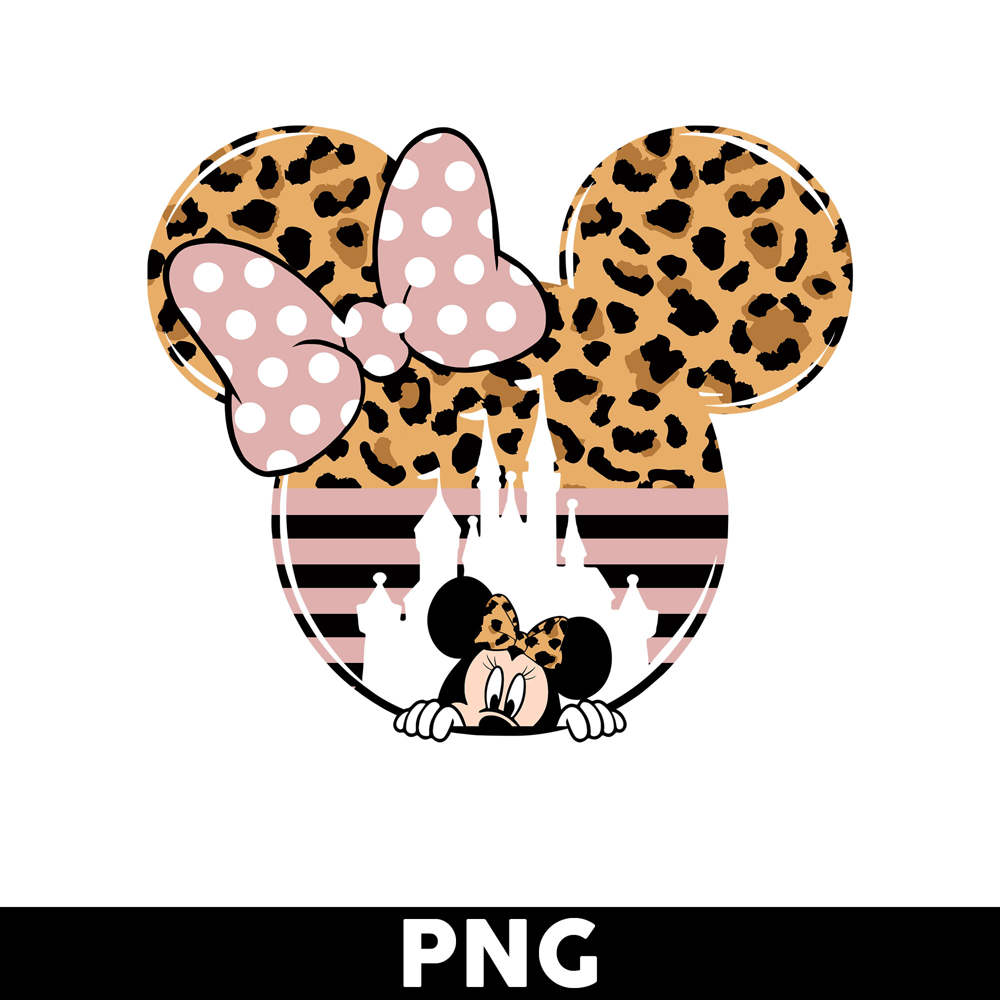 Minnie Ears Leopard Png, Minne Mouse Png, Disney Land Png, D | Inspire ...