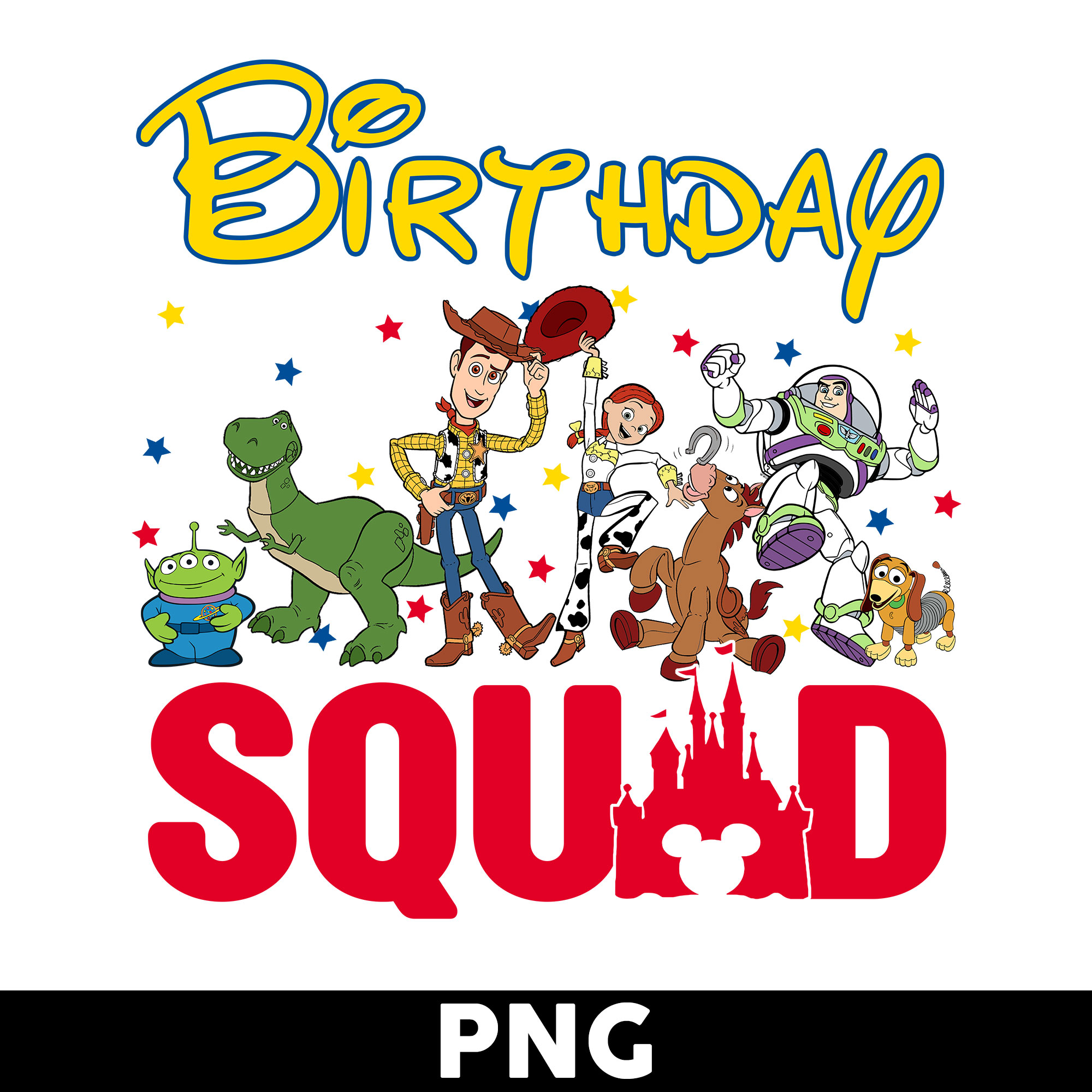 Toy Story Birthday Squad Png, Toy Story Birthday Png, Birthd | Inspire ...