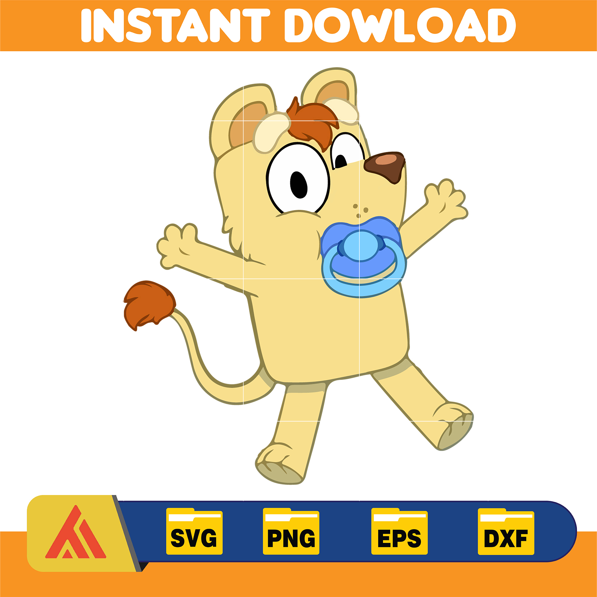 Bluey SVG, Bluey Cut Files, Bluey Clipart, Bluey PNG, Bluey | Inspire ...