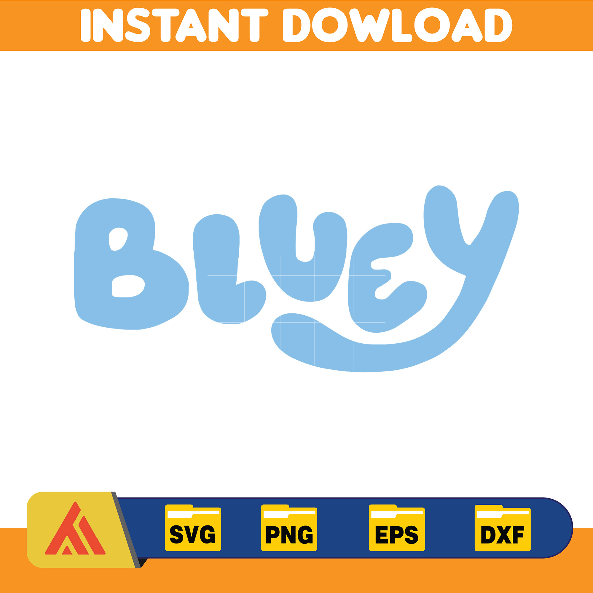 Bluey SVG, Bluey Cut Files, Bluey Clipart, Bluey PNG, Bluey | Inspire ...