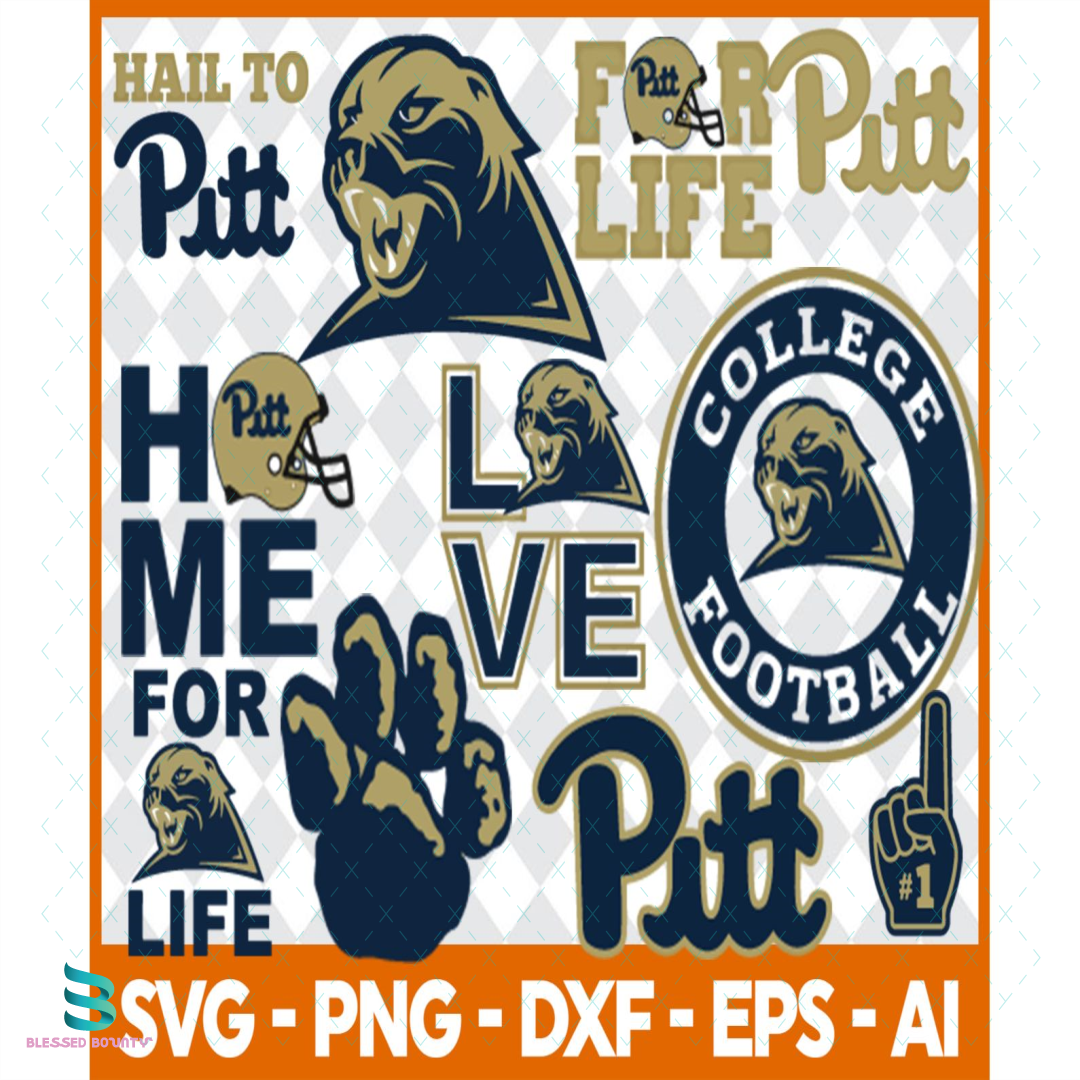 Pittsburgh Panthers Svg, Pittsburgh Panthers, Panthers Svg | Inspire Uplift