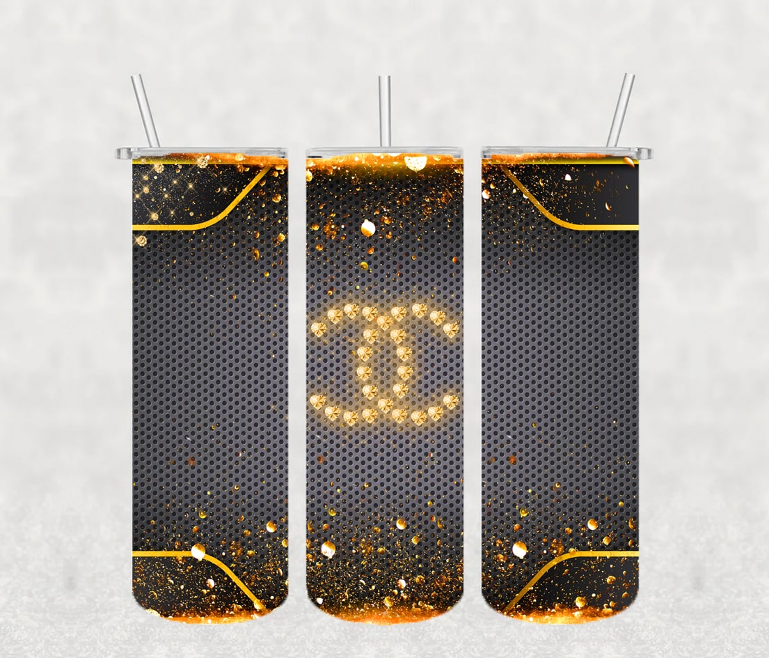 Chanel Tumbler Png, Sublimation Tumbler Chanel, Chanel Png, - Inspire ...