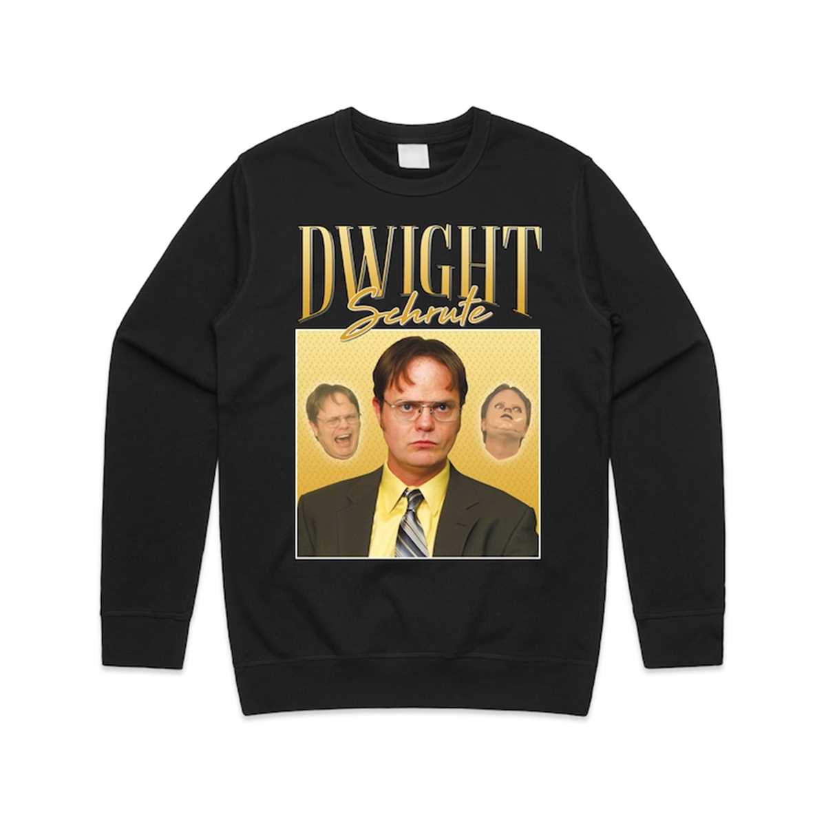 Dwight Schrute Homage US Office Jumper Sweater Sweatshirt Mi | Inspire ...
