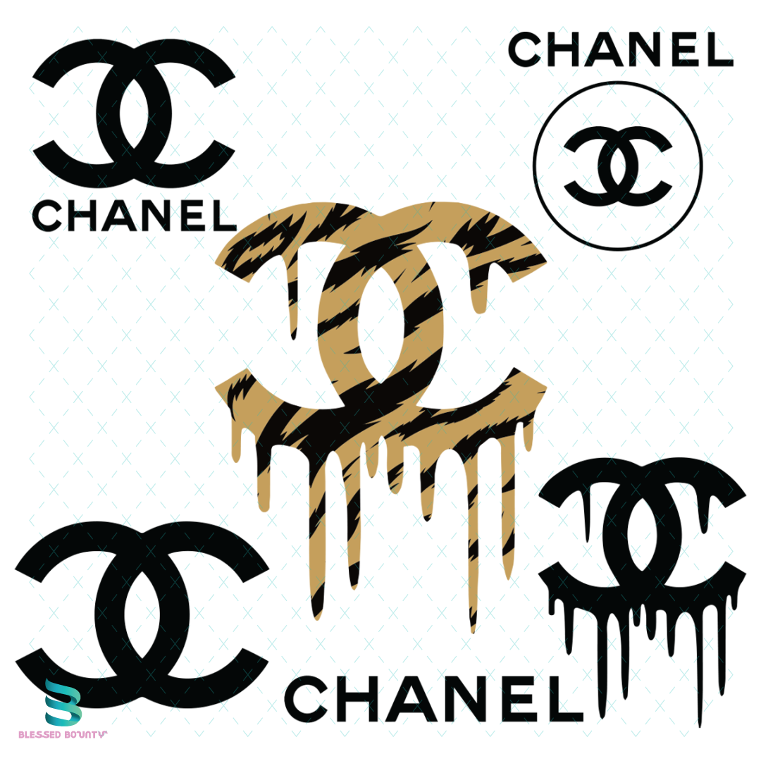 Chanel Logo Bundle Svg, Chanel Dripping Svg, Chanel Svg - Inspire Uplift
