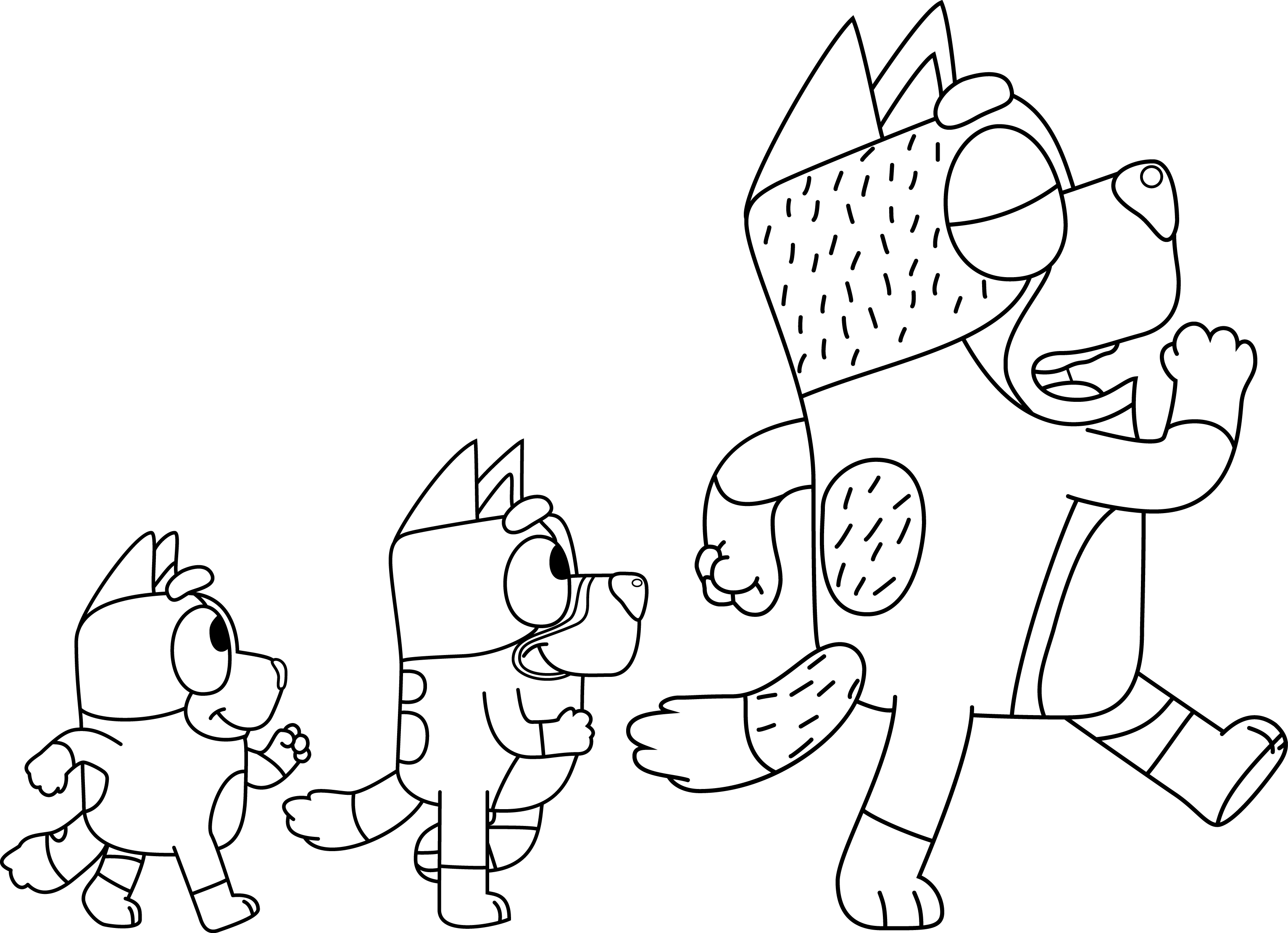 Bluey SVG, Bluey Logo PNG, Bluey Layered SVG, Bluey SVG Cric - Inspire ...