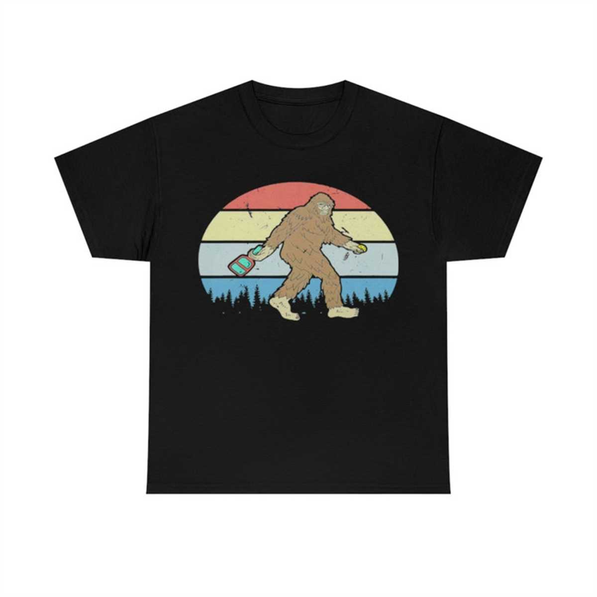 Bigfoot Drink Wine Vintage T-Shirt - Inspire Uplift