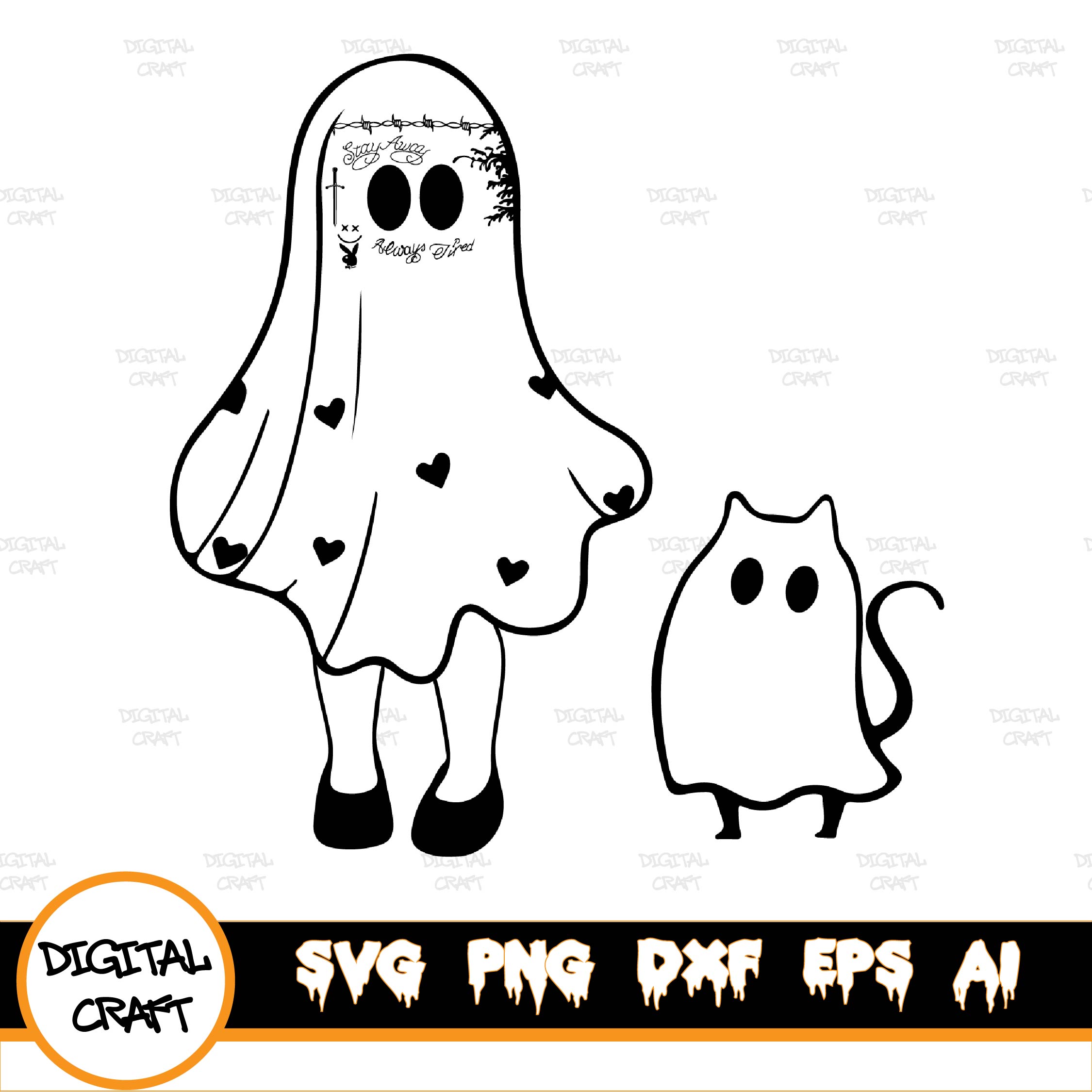 Funny GhoSvg, Ghost Malone Svg, Sublimation Graphics, Clipar - Inspire ...