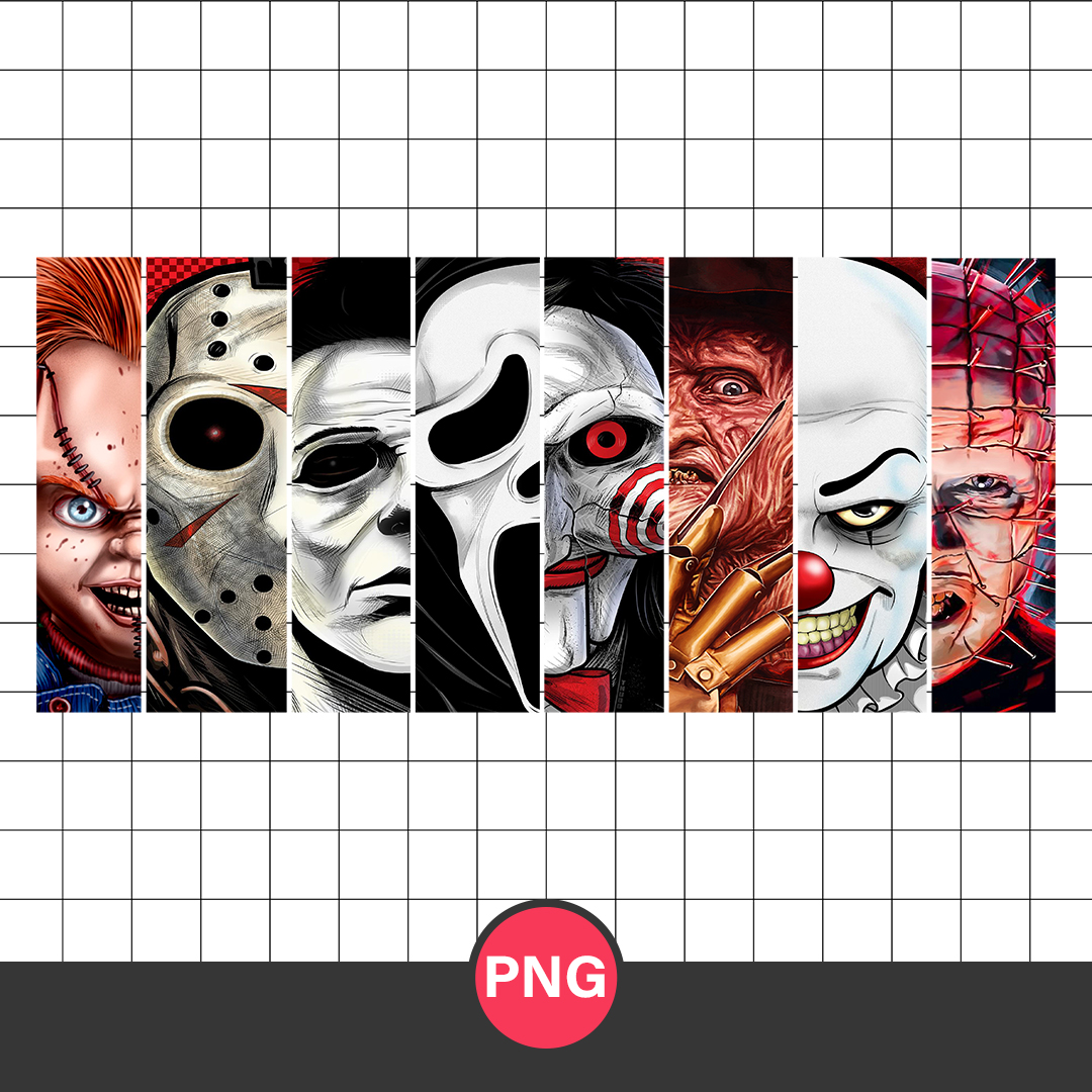 Scary Horror Characters Png, Friends Scary Horror Png, Horro - Inspire ...