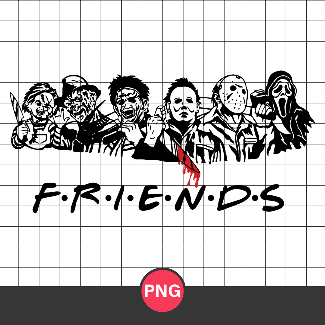Scary Friends Horror Characters Png, Friends Halloween Png, | Inspire ...