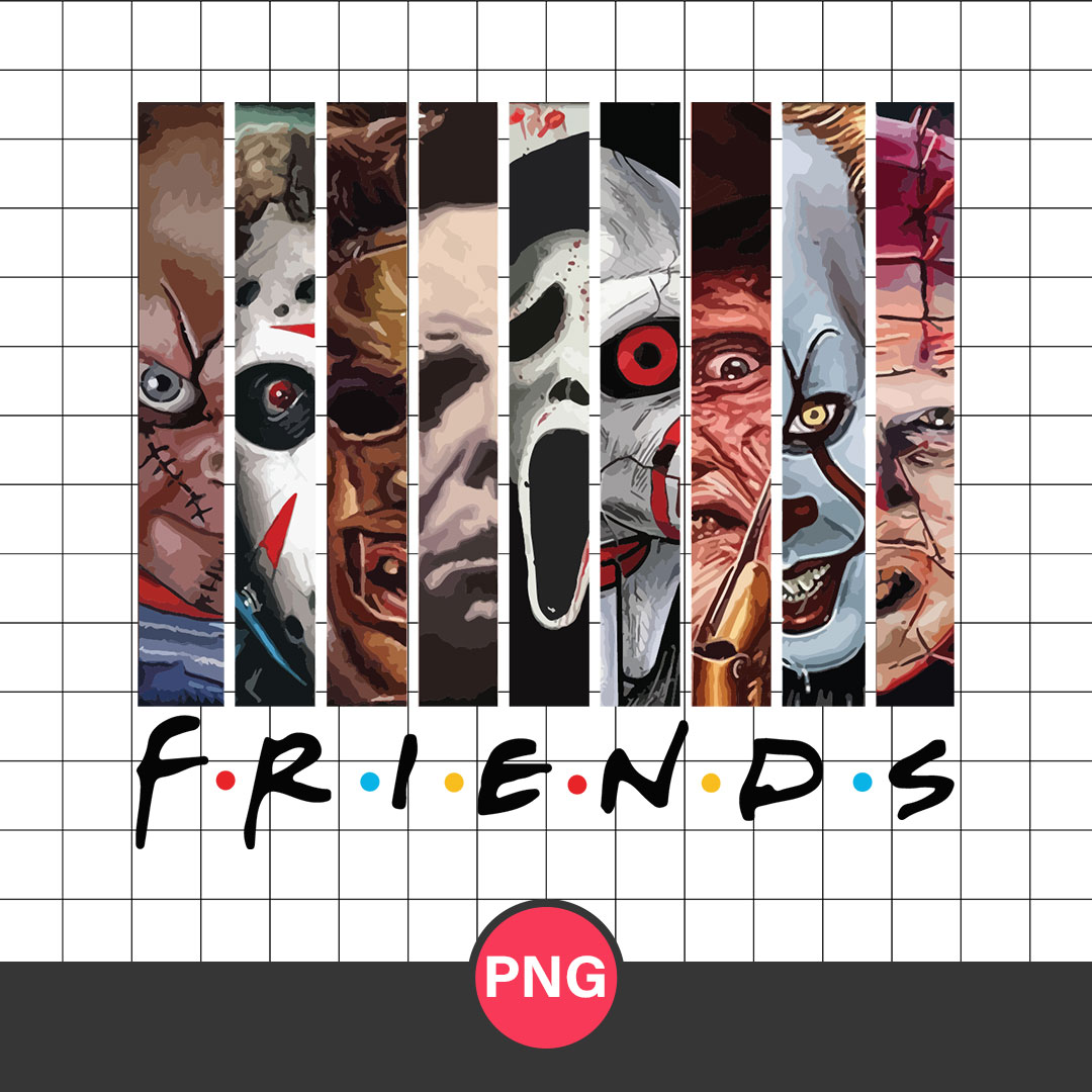 Friends Horror Halloween Png, Horror Moive Friend Png, Horro | Inspire ...