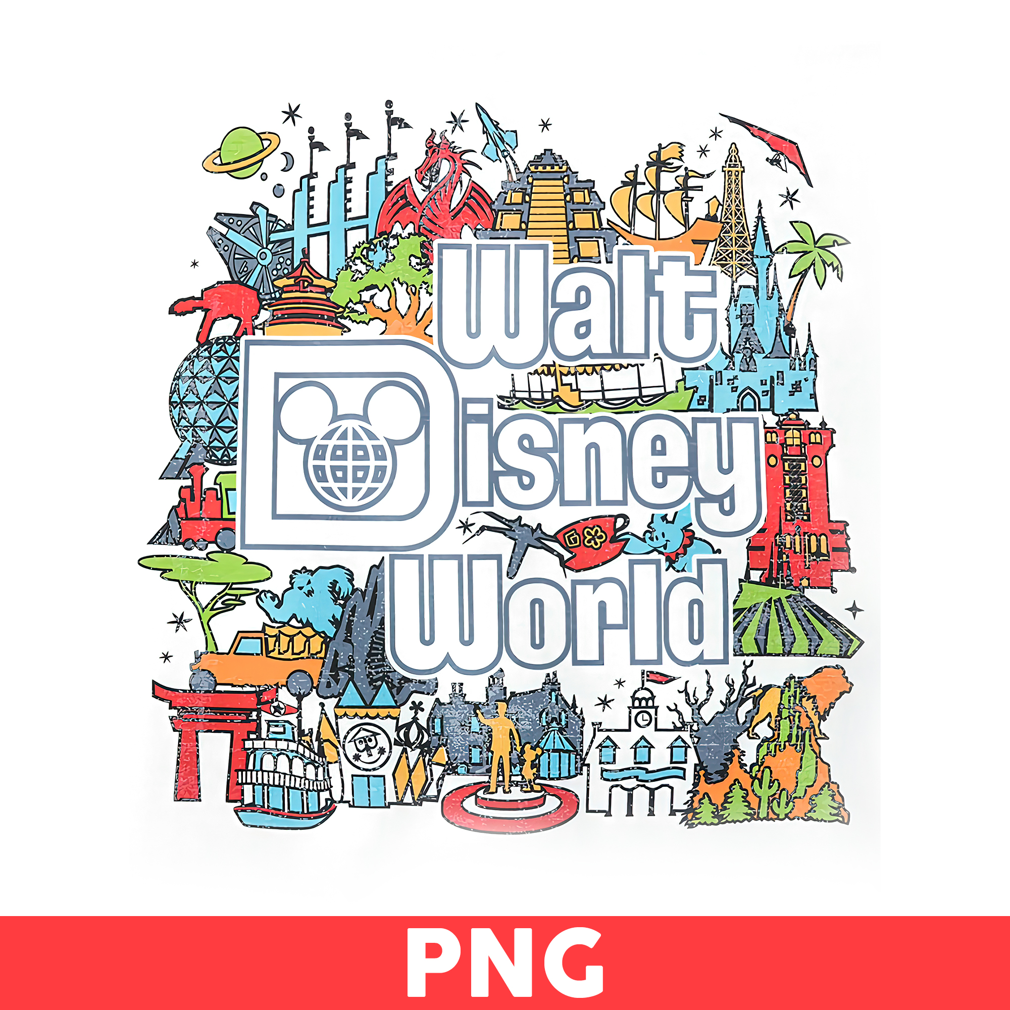 Walt Disney World Png, Disney World Png, Magic Kingdoms Png, | Inspire ...
