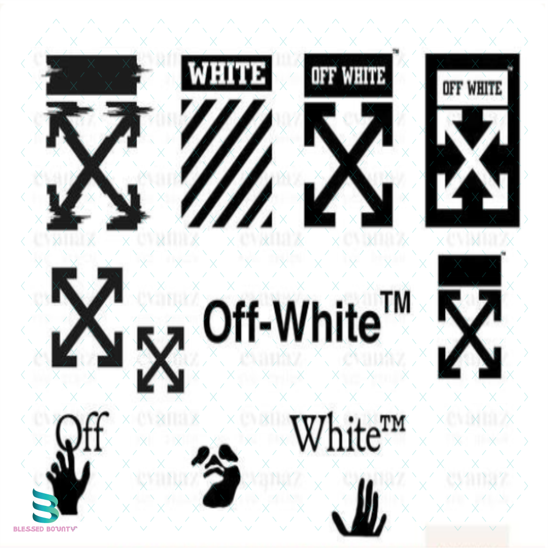 Off White Bundle Logo Svg, Fashion Svg, Off White Svg | Inspire Uplift