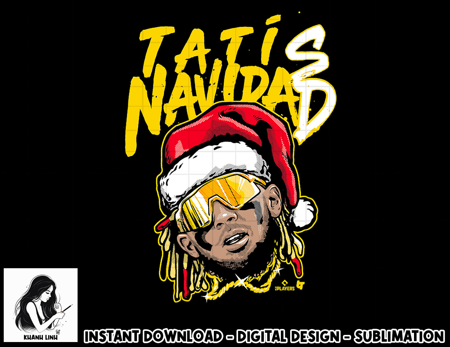 Officially Licensed Fernando Tatis Jr - Tatis Navidad png, | Inspire Uplift
