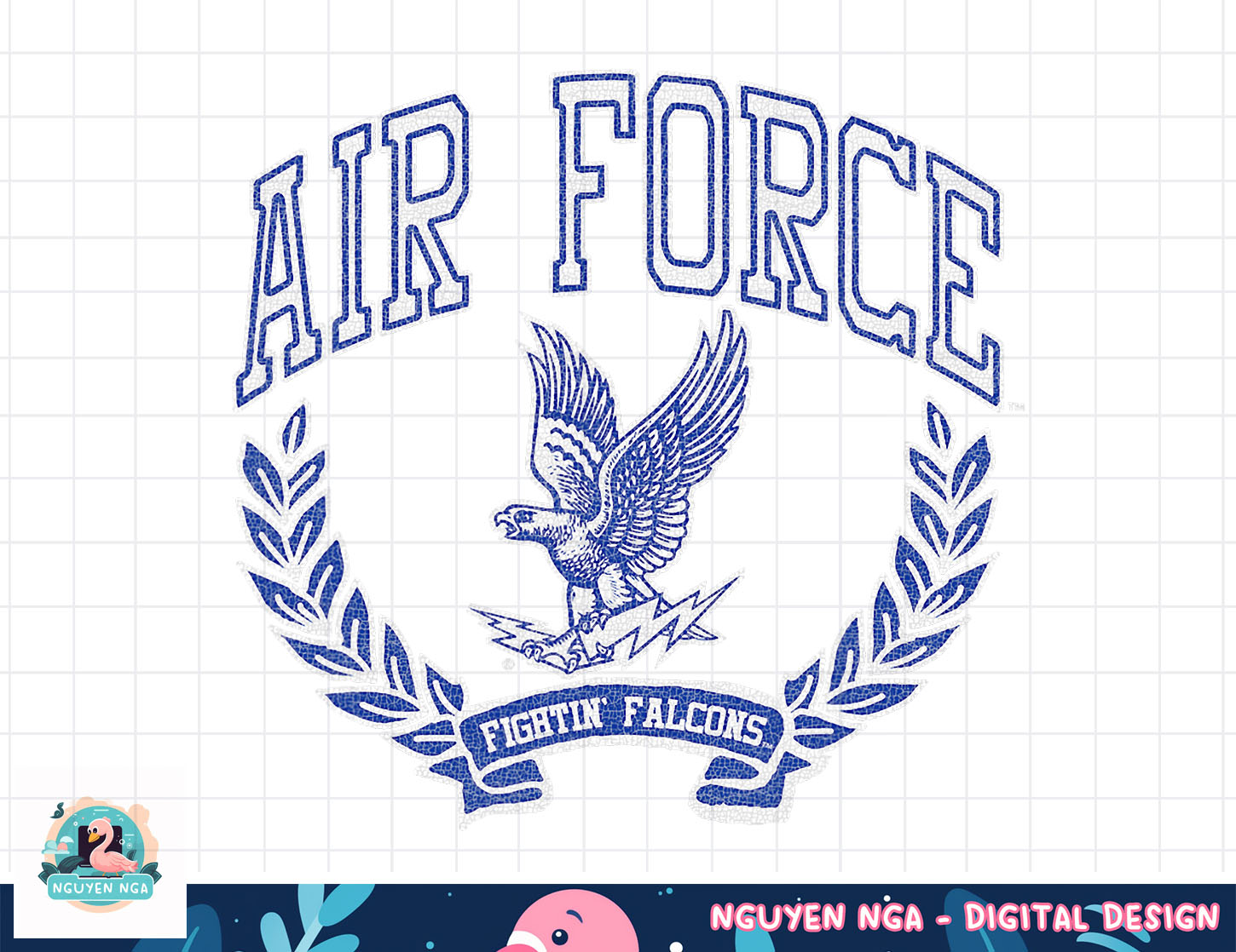 Air Force Falcons Logo Vector Premium Vector | Eagle Shield Logo