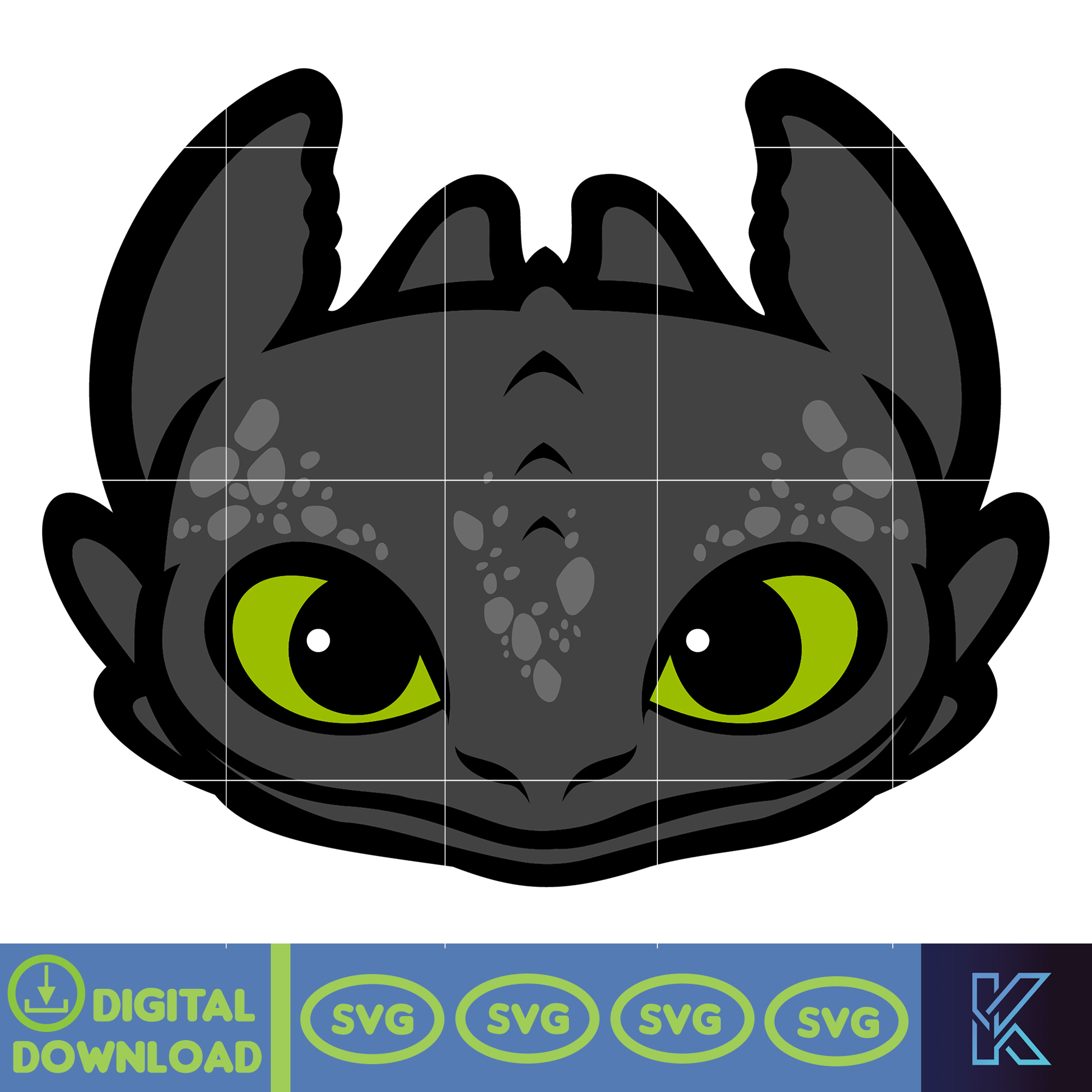How to Train Your Dragon SVG, Dragon SVG, Toothless svg, car | Inspire ...