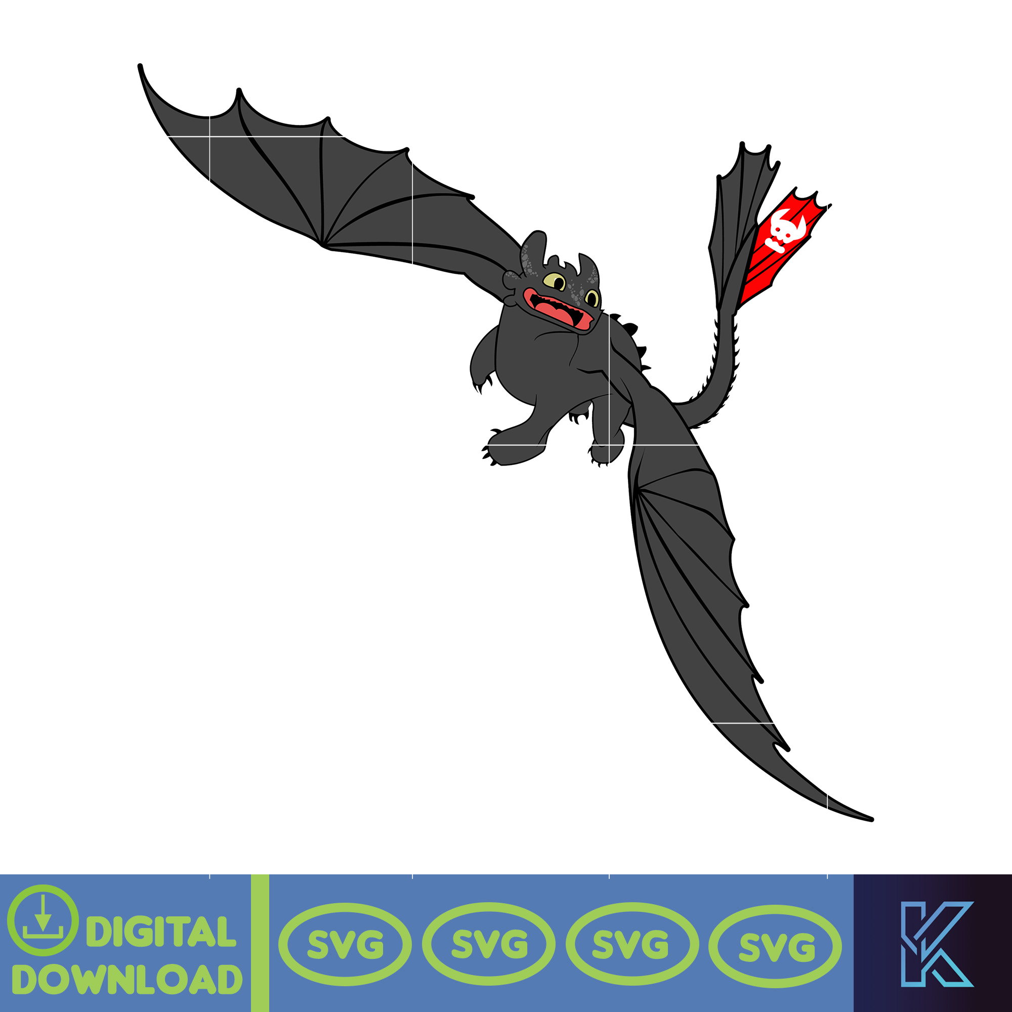 How to Train Your Dragon SVG, Dragon SVG, Toothless svg, car - Inspire ...