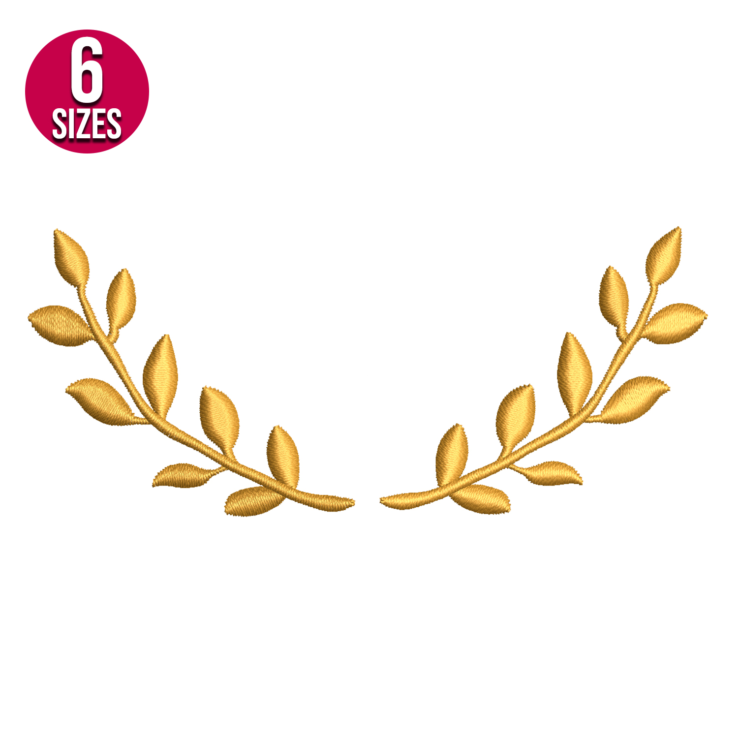 Leaf Border embroidery design, Machine embroidery pattern, I - Inspire ...