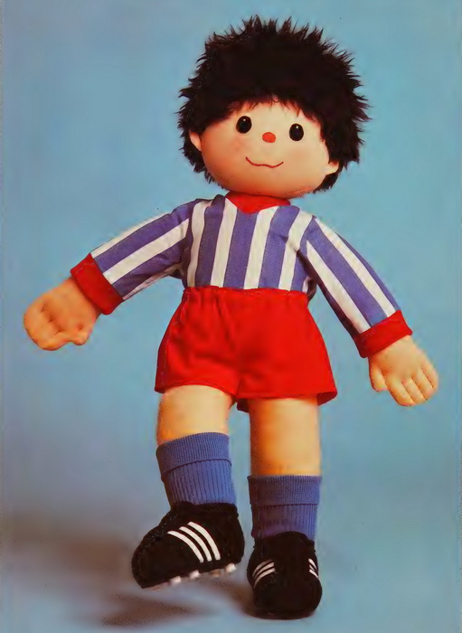 Soccer Mascot Sewing Pattern-Soft Boy Two Sizes 21" and 28" | Inspire ...