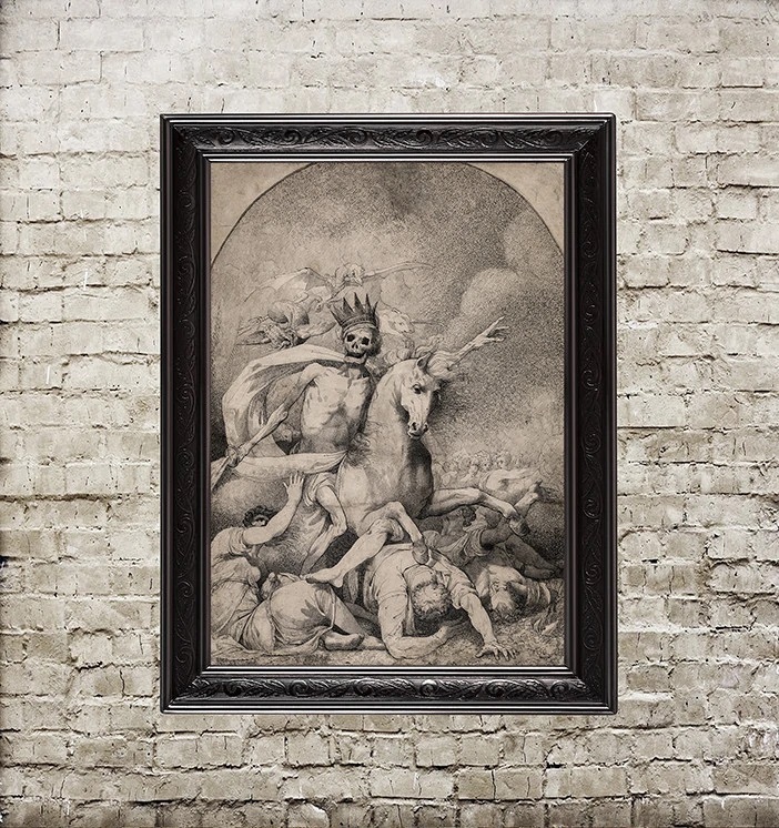 John Hamilton Mortimer: Death on a Pale Horse. 400. | Inspire Uplift