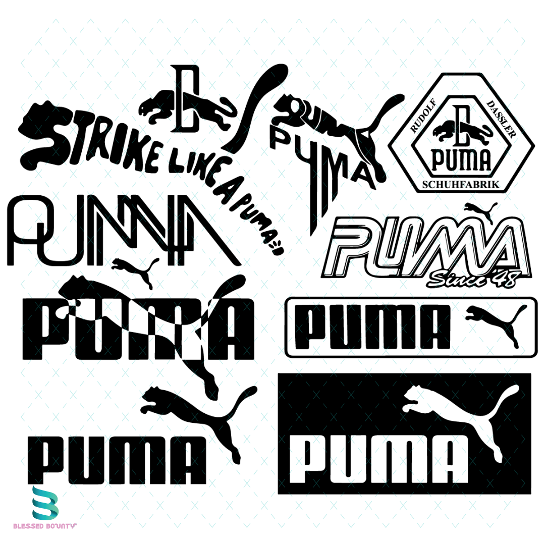 Puma Logo Bundle Svg, Puma Svg, Leopard Svg | Inspire Uplift