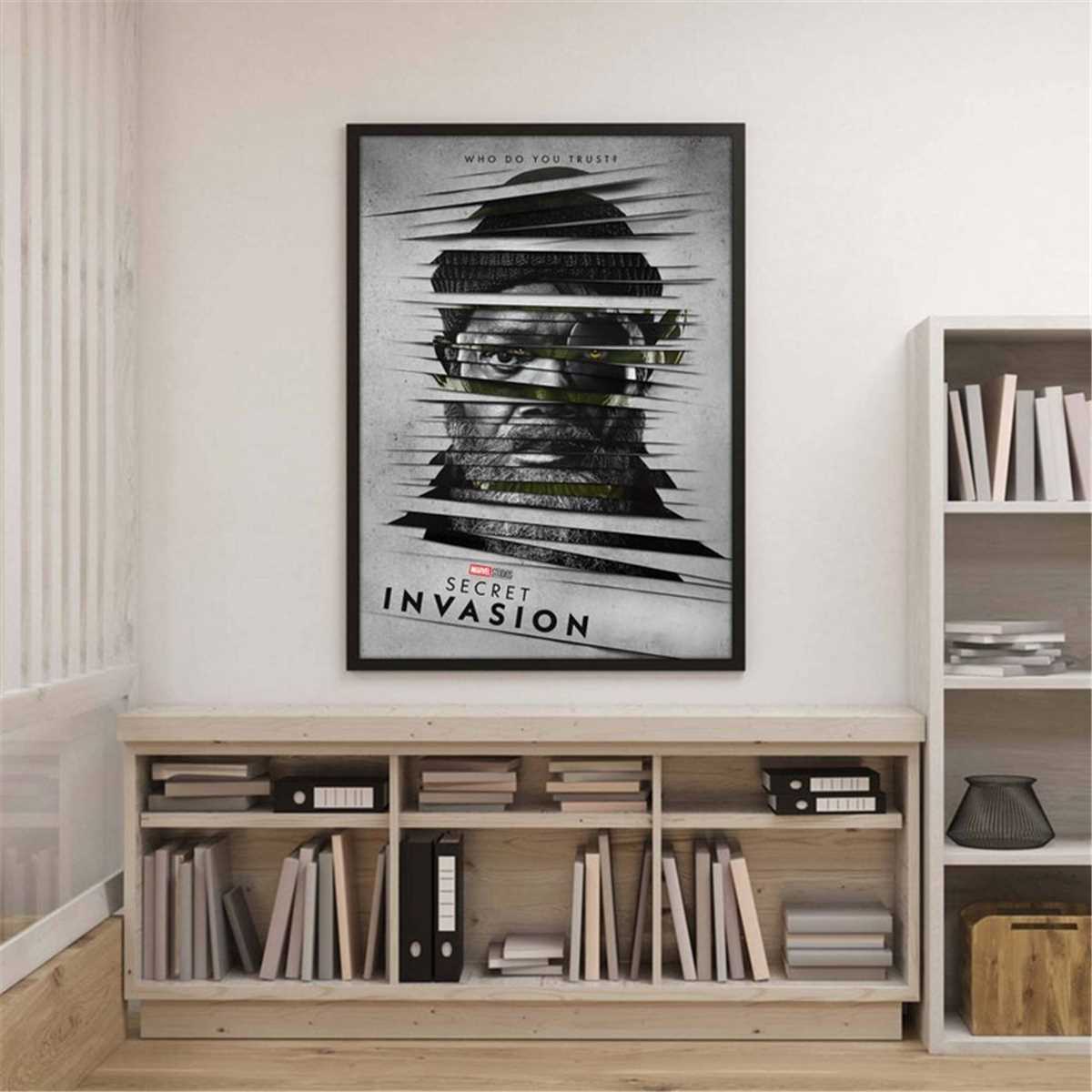 Secret Invasion Poster | Nick Fury Poster | Secret Invasion | Inspire ...