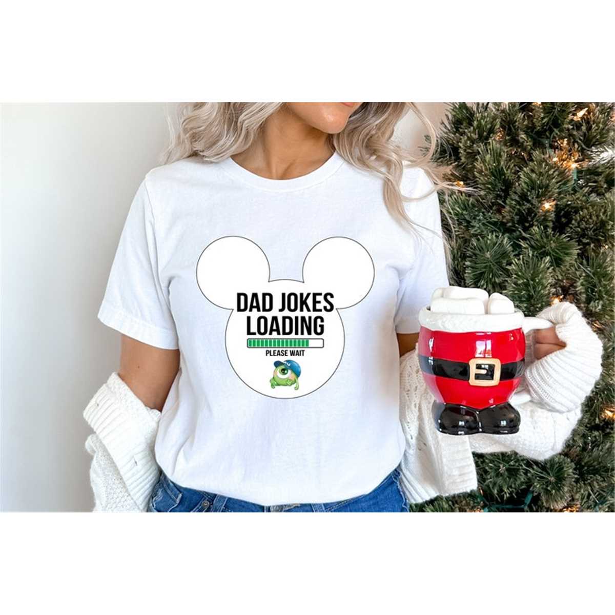 Dad Jokes Loading Please Wait Shirt,Disney Shirt, Monsters I | Inspire ...