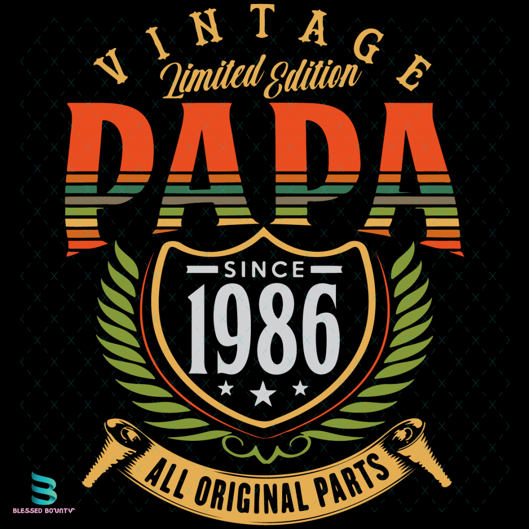 Vintage Limited Edition Papa Since 1986 All Original Parts S | Inspire ...