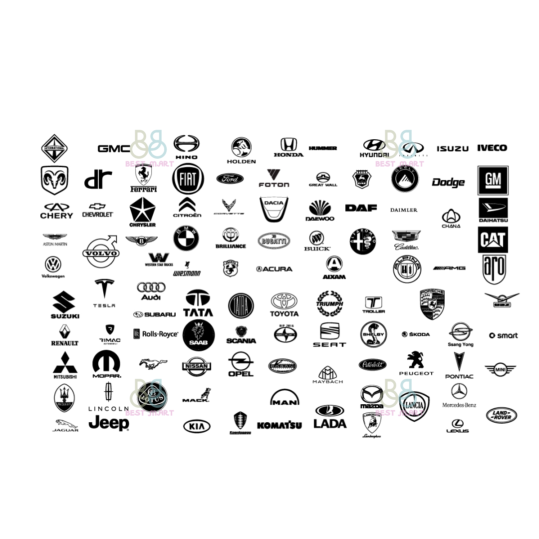 Car Logo Svg Bundle, Car Logo Svg, Truck Logo Svg, Trending | Inspire ...