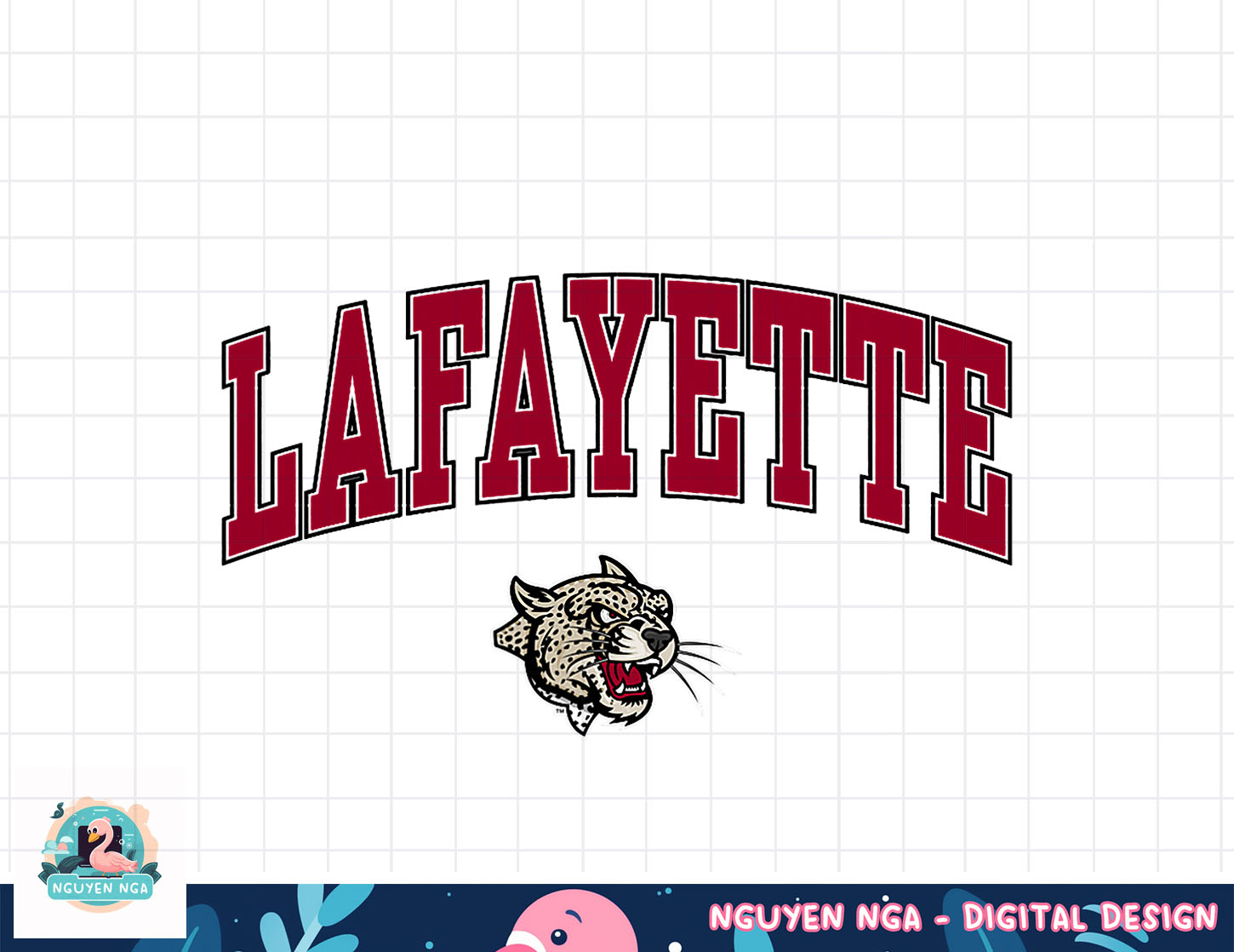 Lafayette College Leopards Arch Over Logo png, sublimation | Inspire Uplift