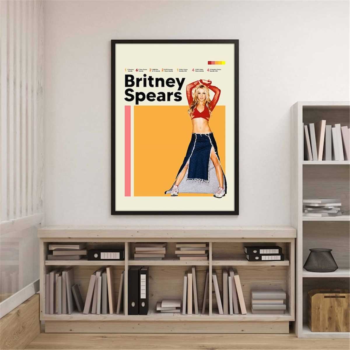Britney Spears Poster Britney Spears Minimal Poster Britney | Inspire ...