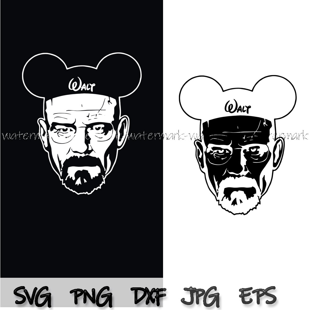 Walter White Heisenberg Walt Svg, Walt Breaking Disney, Walt - Inspire ...
