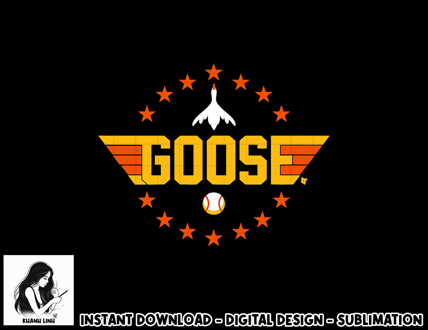 Top Goose - San Diego Baseball png, sublimation | Inspire Uplift