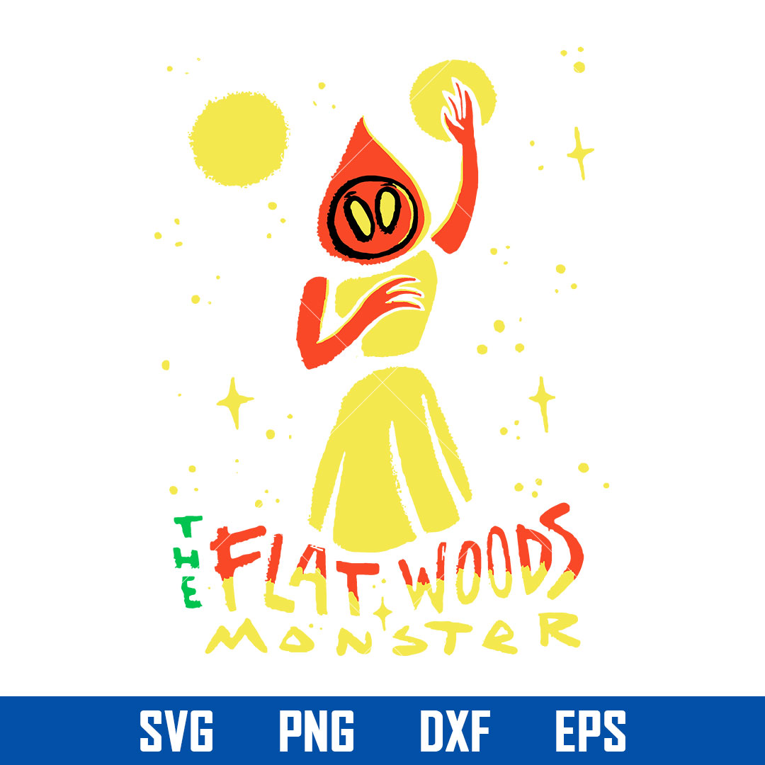 Flatwoods Monster Horror Svg, Horror Halloween Svg, Hallowee | Inspire ...