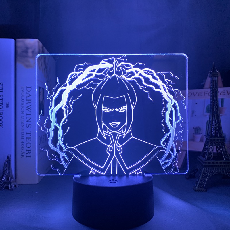 Azula Light Avatar The Last Airbender Lamp Night Light 3D - Inspire Uplift