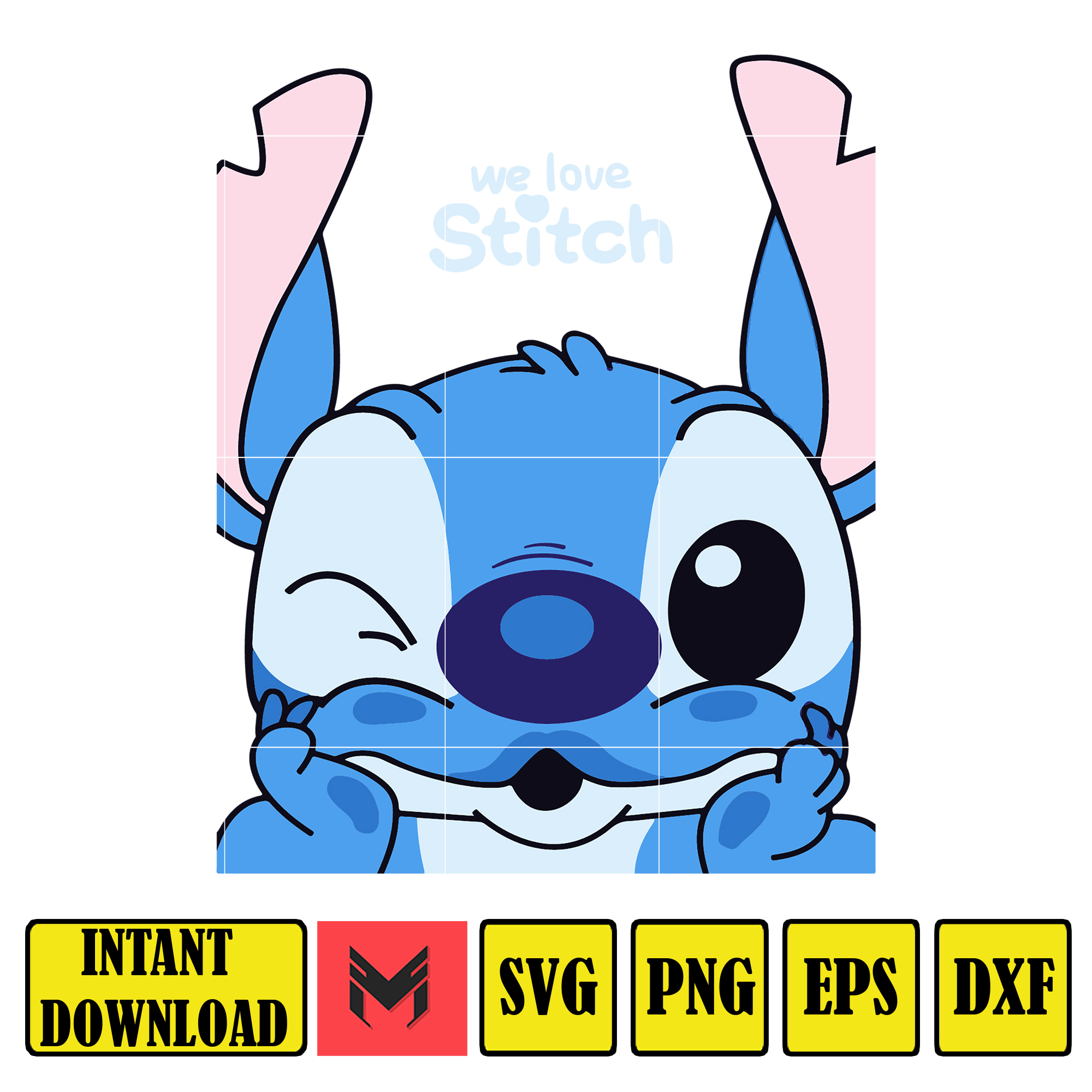 Lilo And Stitch SVG Cut File Lilo Stitch Stitch SVG Stitch I - Inspire ...