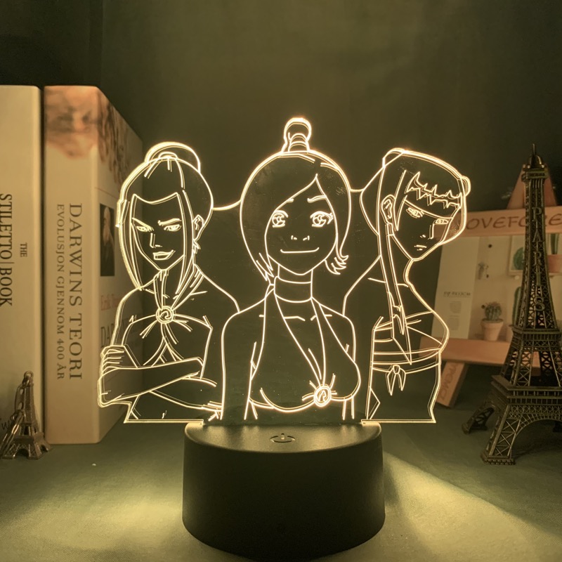 Team Azula Avatar The Last Airbender Lamp Anime Night Lamp - Inspire Uplift