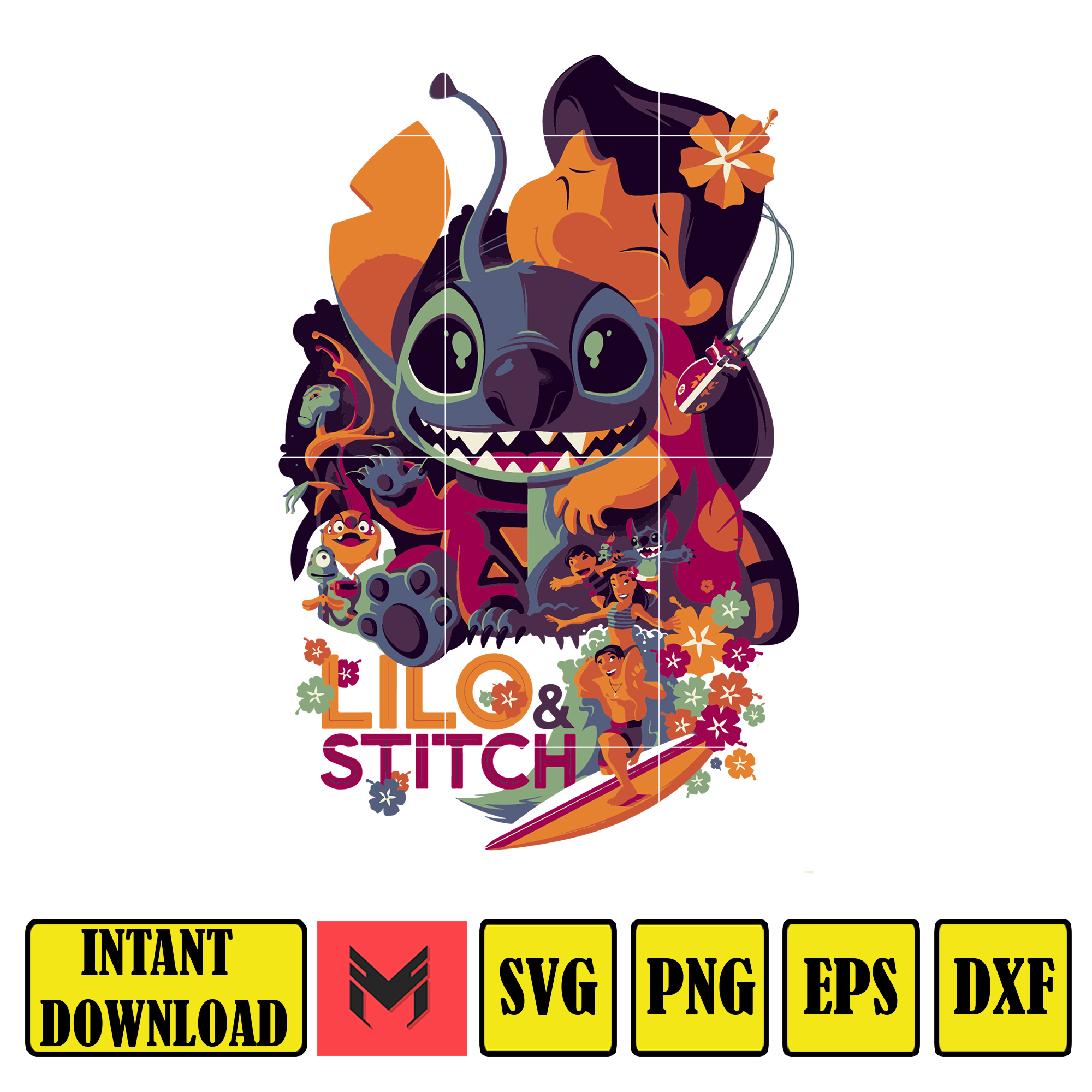 Lilo And Stitch SVG Cut File Lilo Stitch Stitch SVG Stitch I | Inspire ...