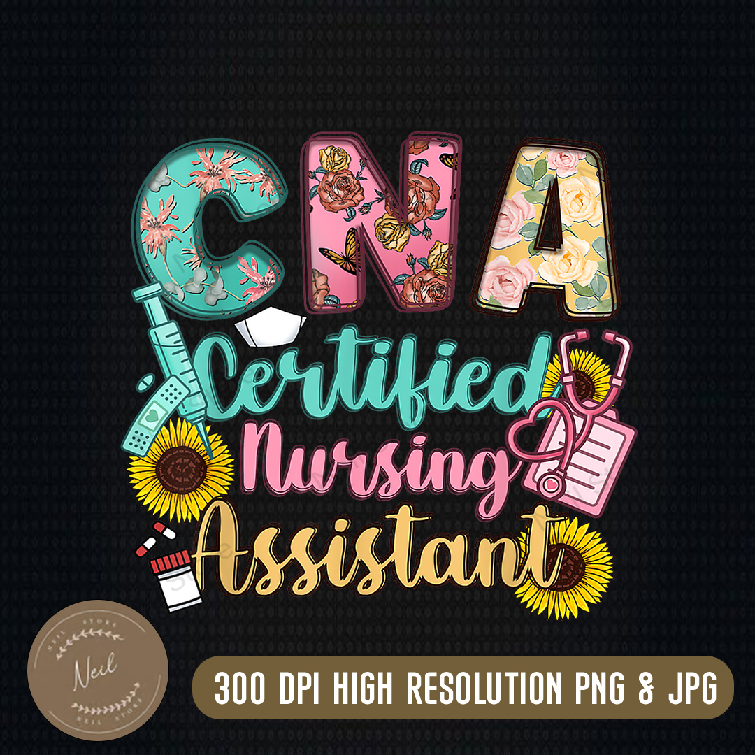 CNA Certified Nursing Assistant, PNG High Quality, PNG, Digi | Inspire ...