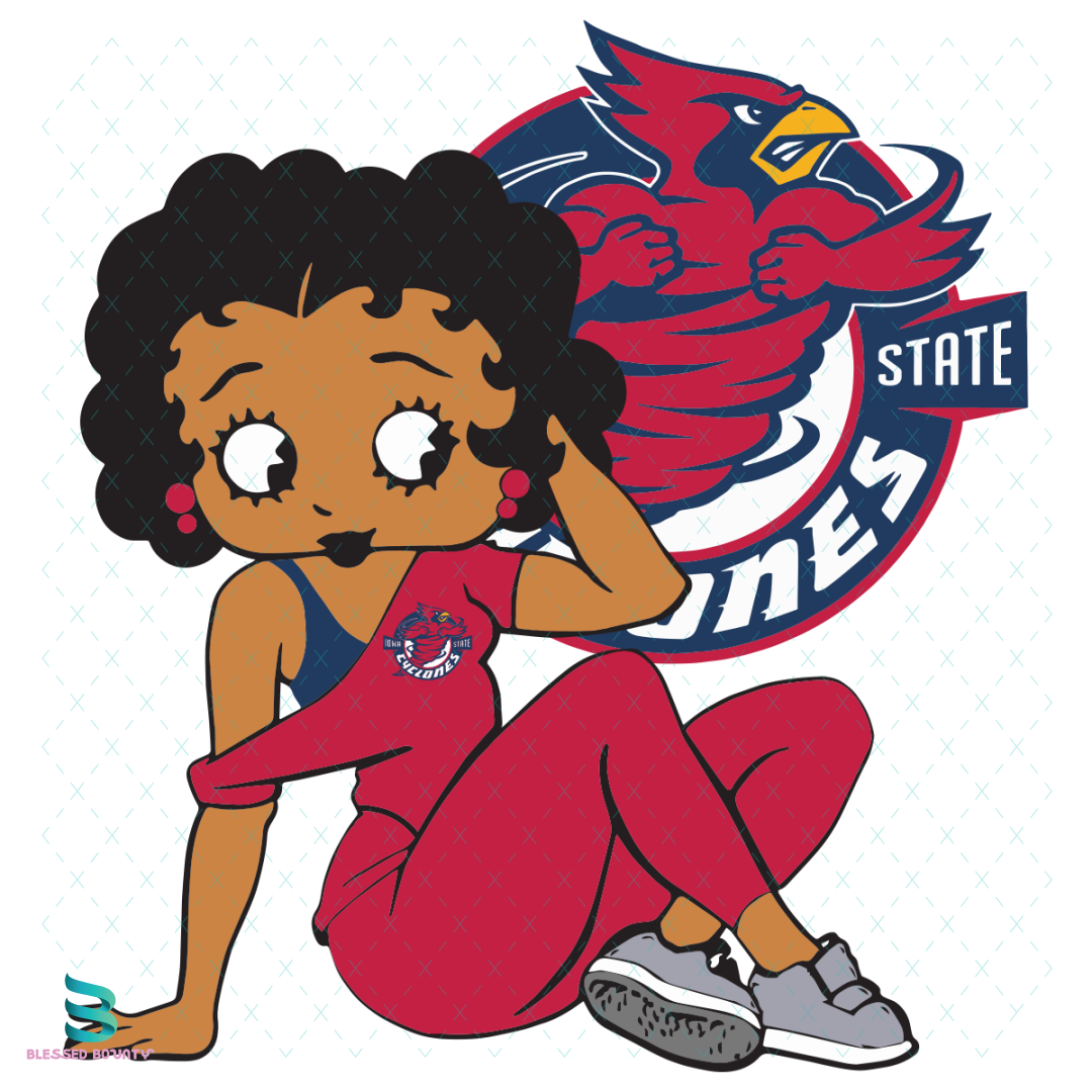 Cyclones Betty Boop, Sport Svg, Football Svg, Betty Boop Svg - Inspire ...
