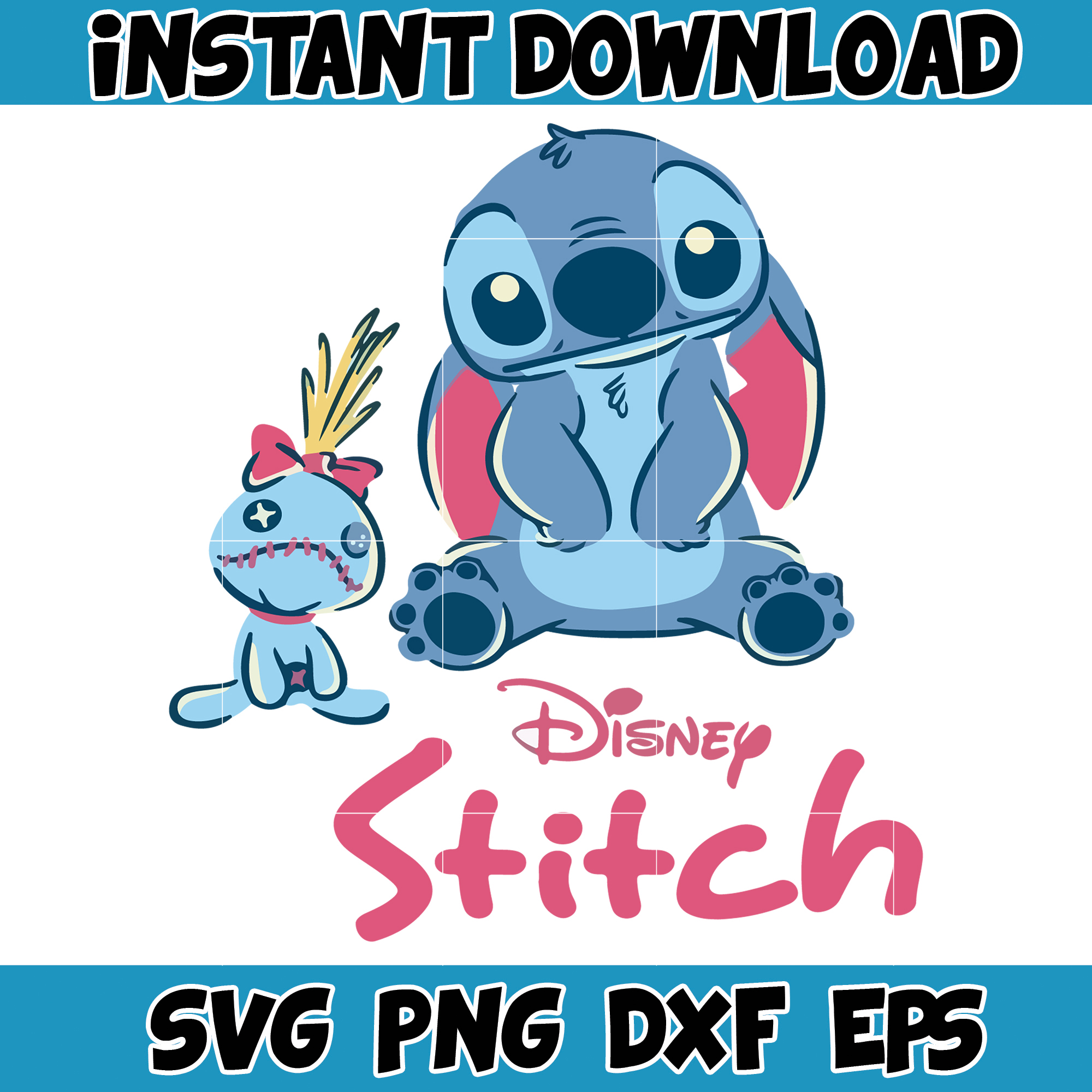 Lilo And Stitch SVG Cut File Lilo Stitch Stitch SVG Stitch I - Inspire ...