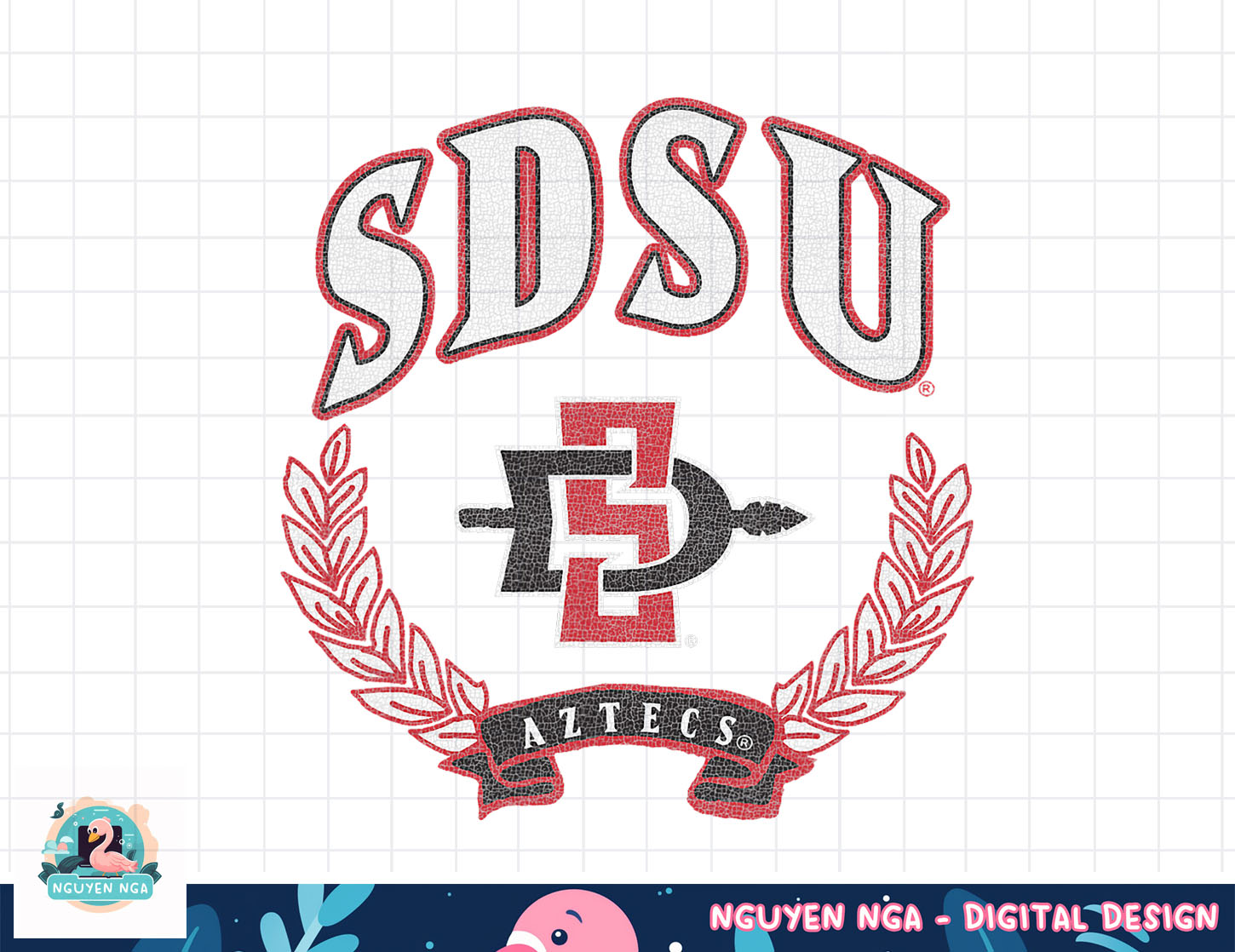 San Diego State Aztecs Victory Vintage png, sublimation | Inspire Uplift