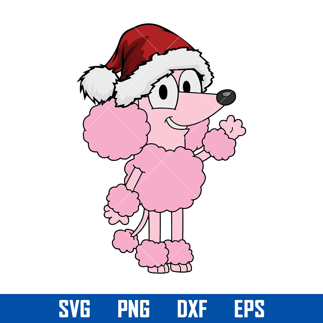 Bluey Coco Christmas Svg, Bluey Coco Png, Bluey Christmas Sv | Inspire ...