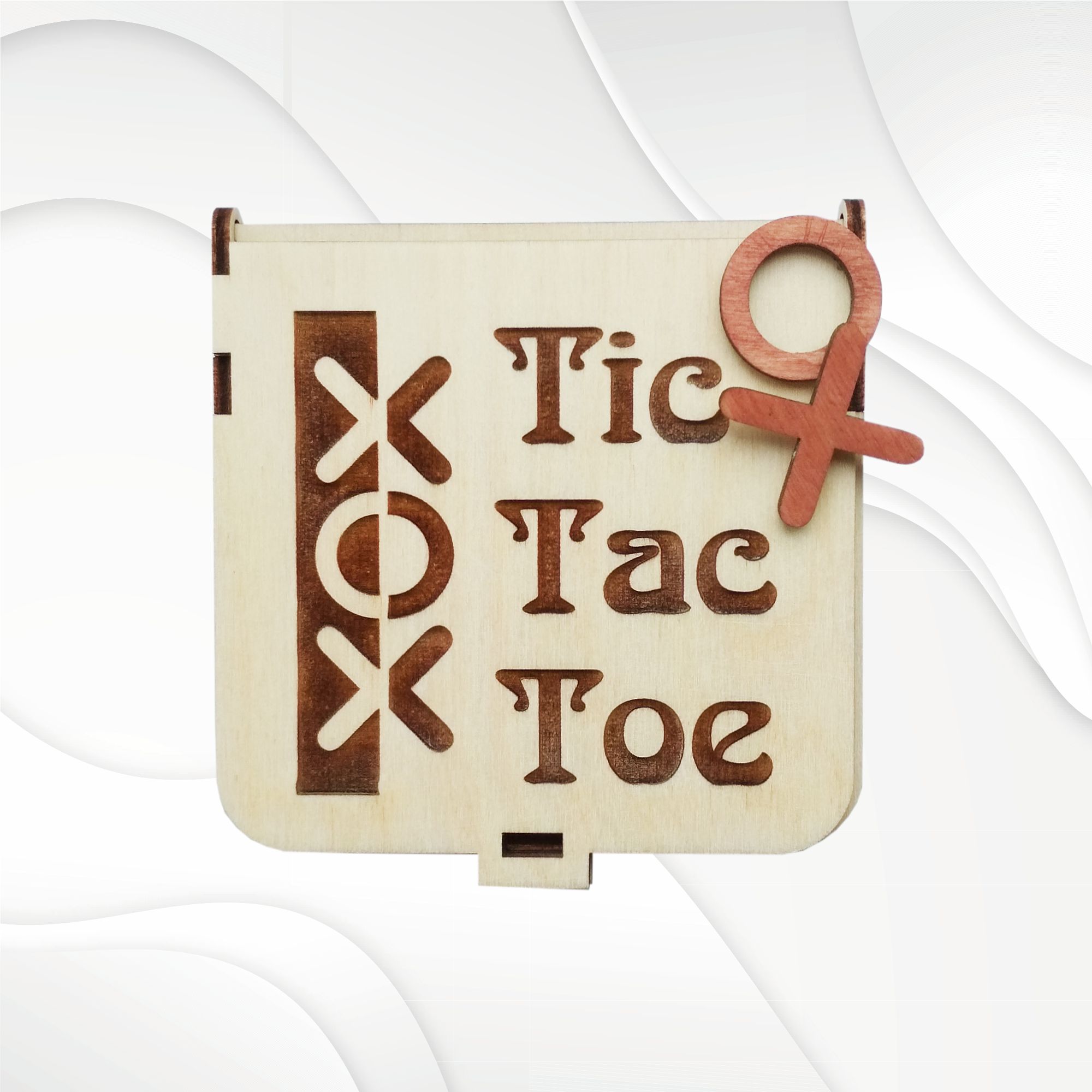 Tic Tac Toe svg dxf design for laser cutting. Laser cut plan | Inspire ...