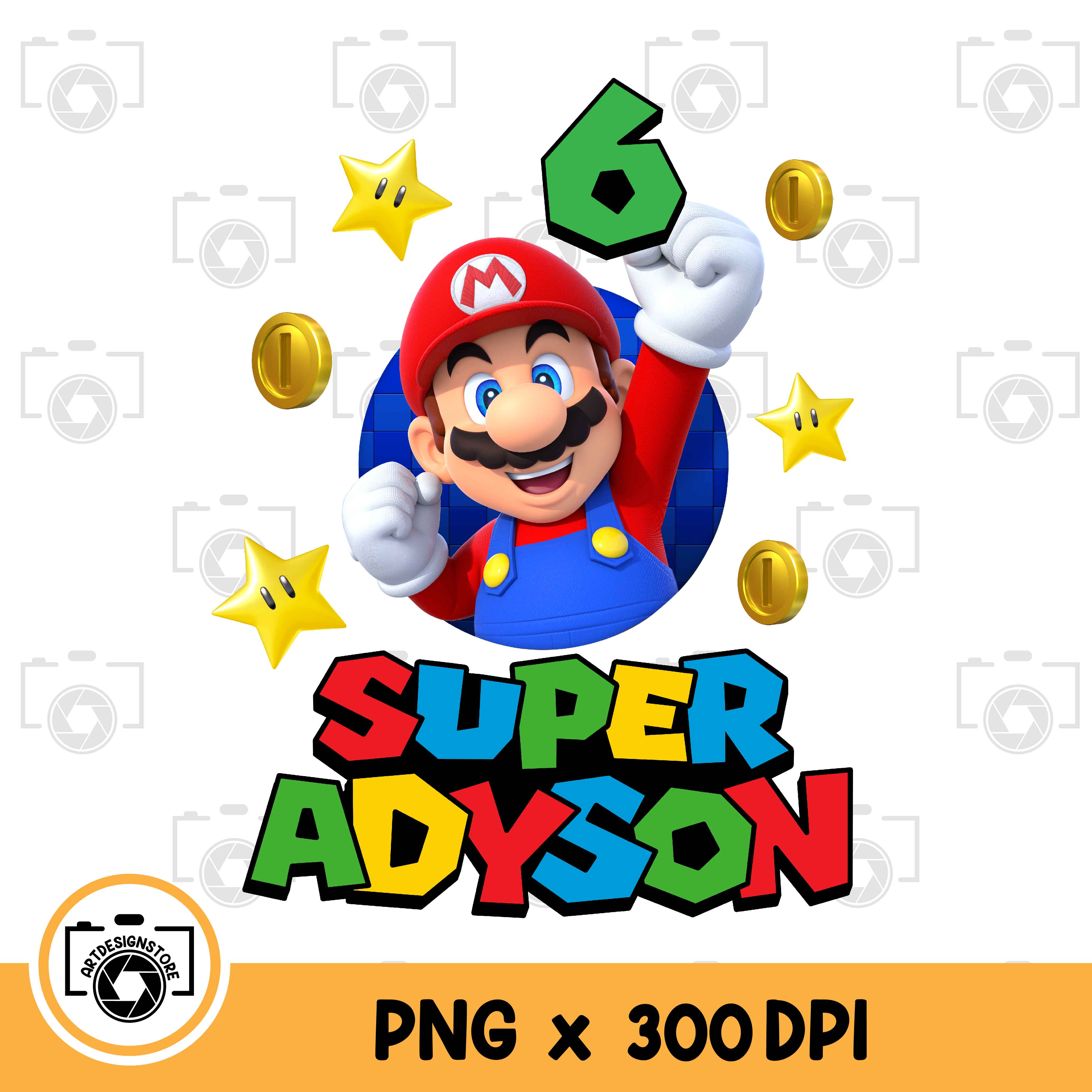 Super Mario Birthday PNG | Inspire Uplift