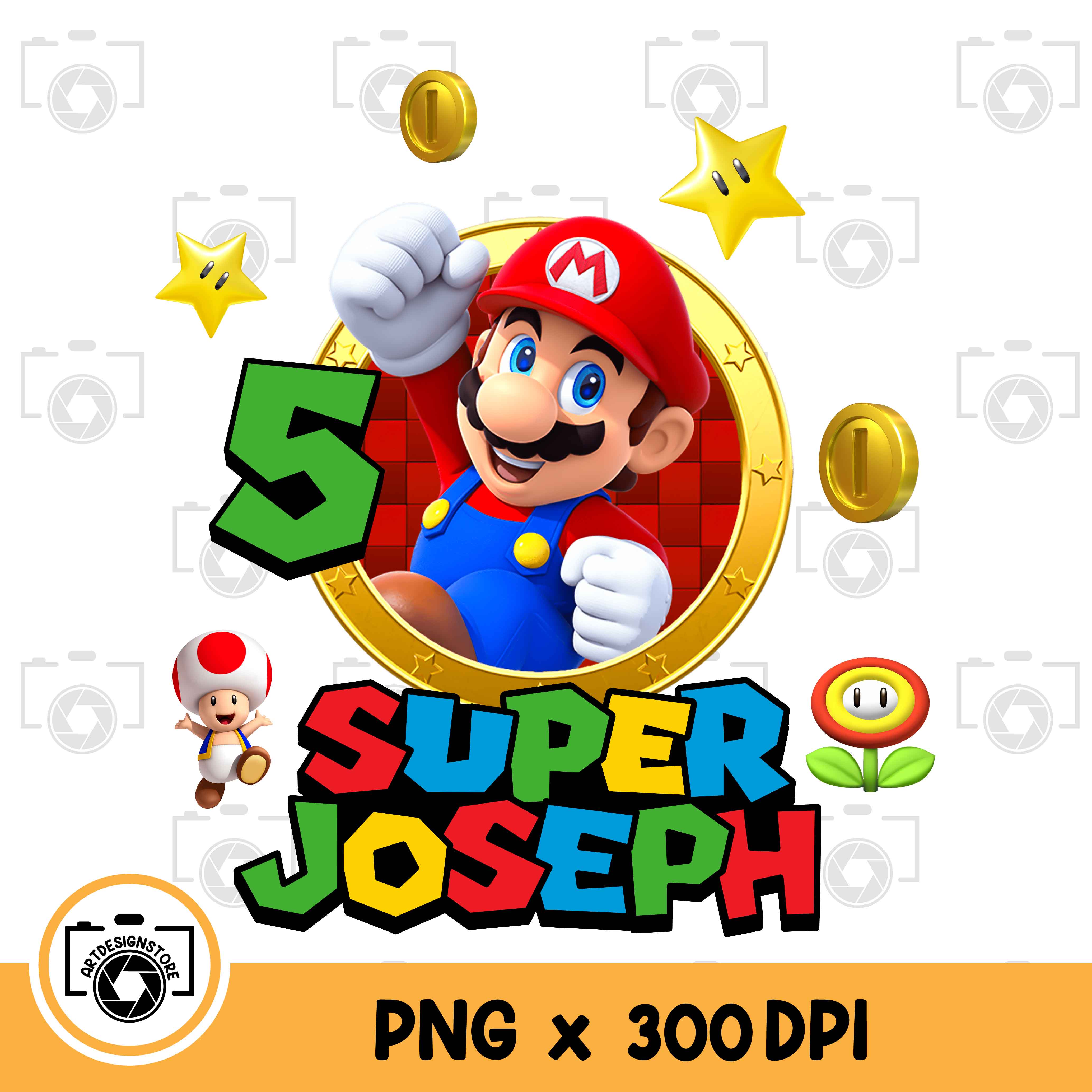 Super Mario Birthday PNG - Inspire Uplift