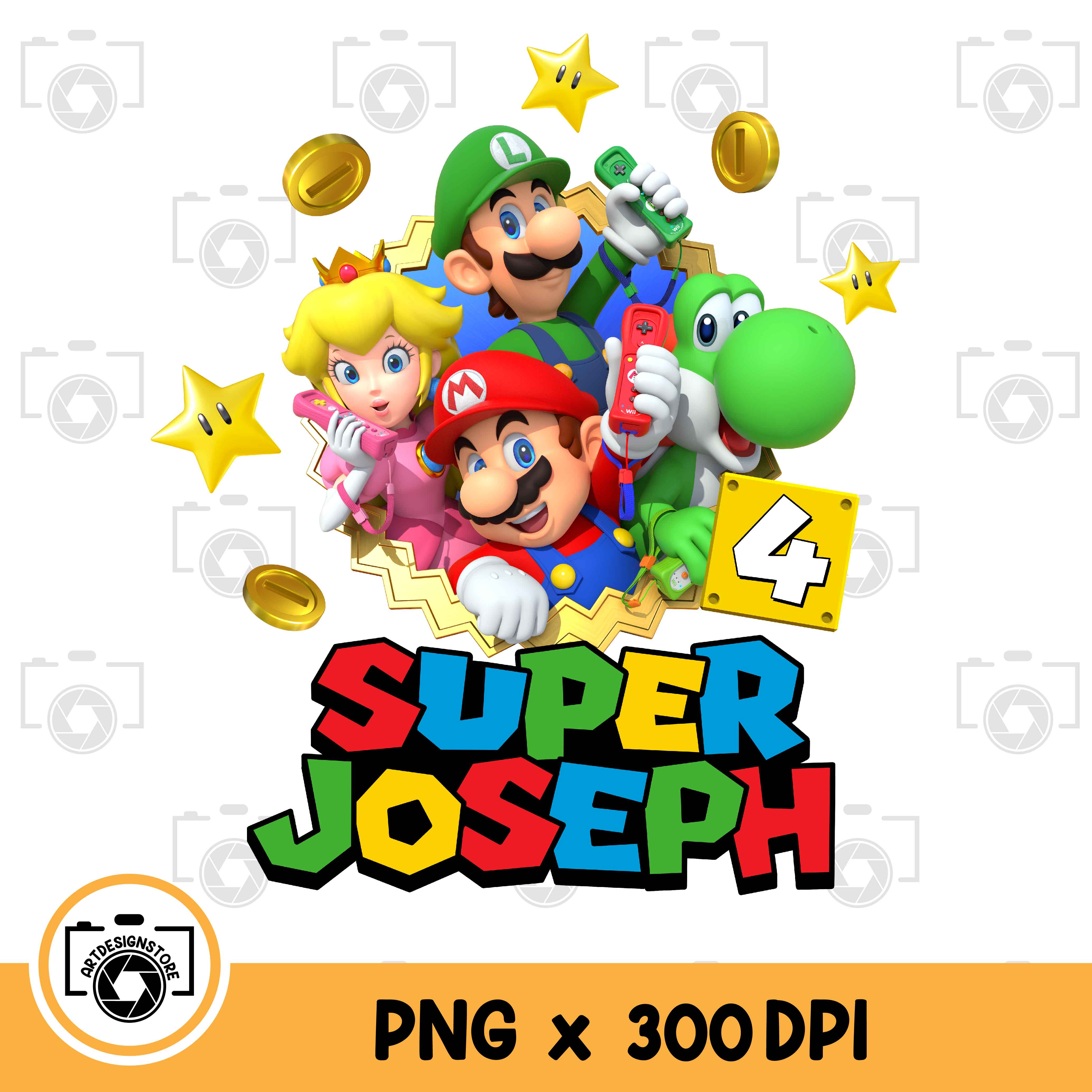 Super Mario Birthday PNG - Inspire Uplift