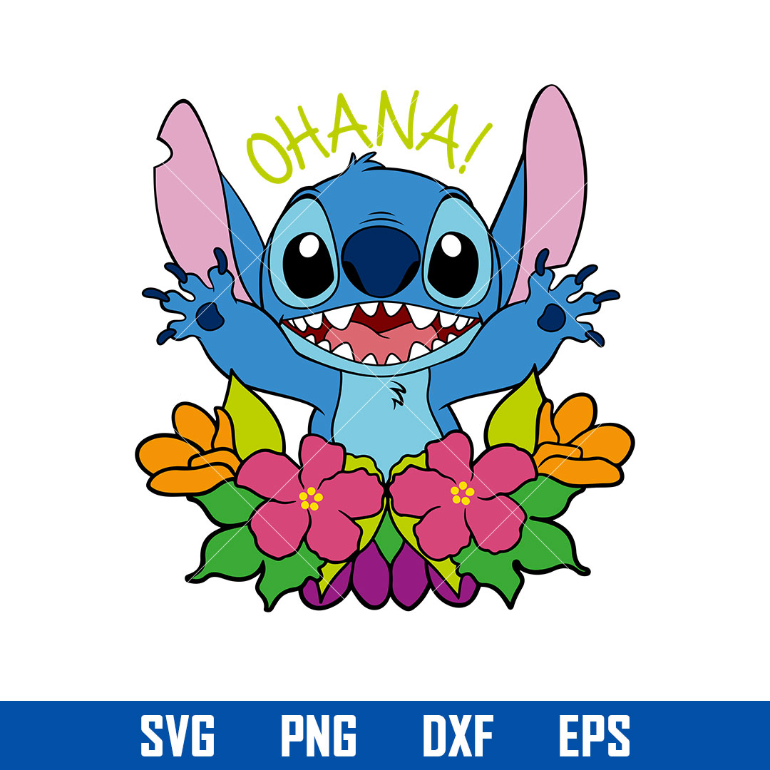 Ohana Stitch Svg, Ohana Svg, Stich Svg, Disney Svg, Png Dxf | Inspire ...