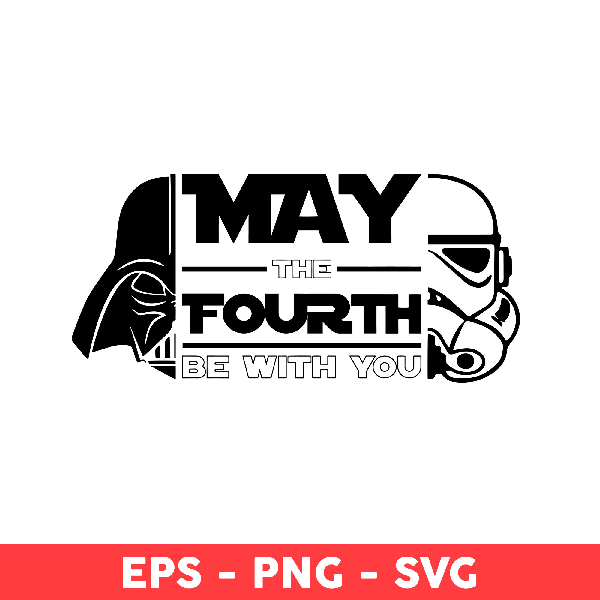 May The Fourth Be With You Svg, Star Wars Characters Svg, St | Inspire ...