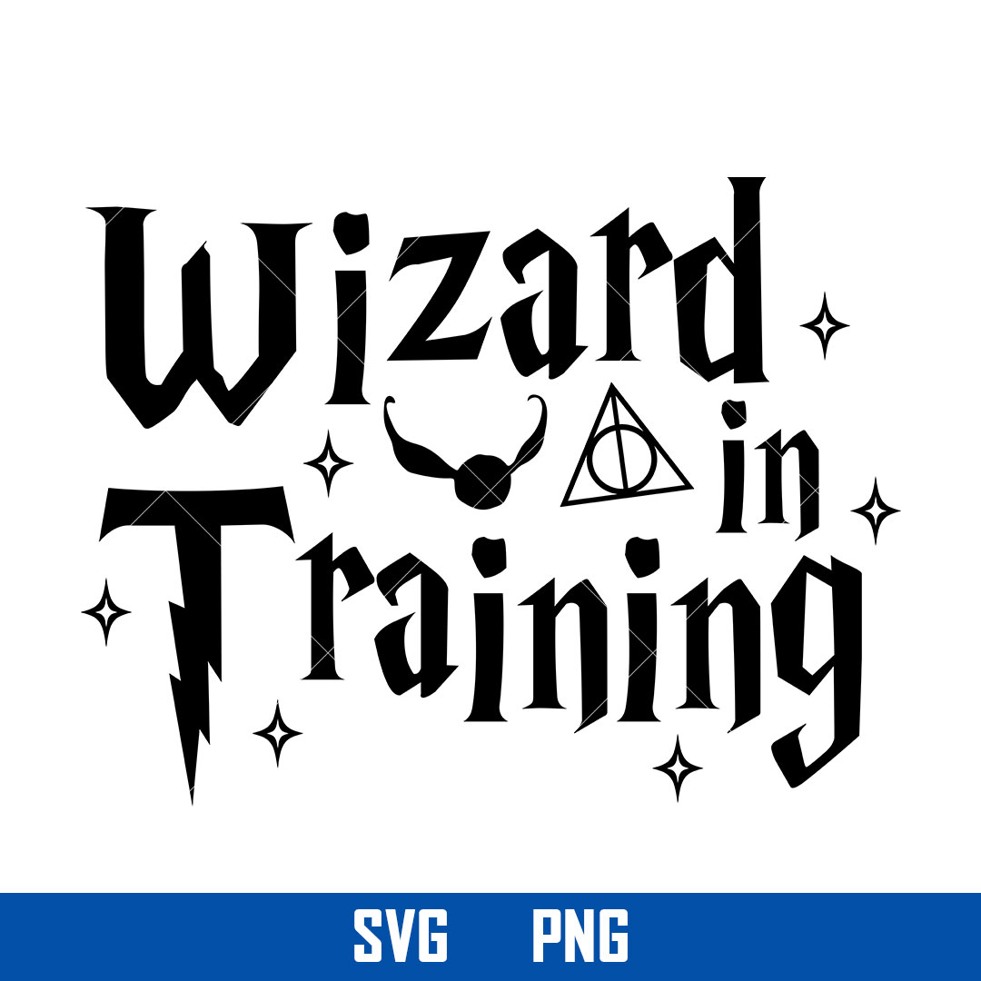 Wizard In Training Svg, Harry Potter Svg, Harry Potter Cricu | Inspire ...